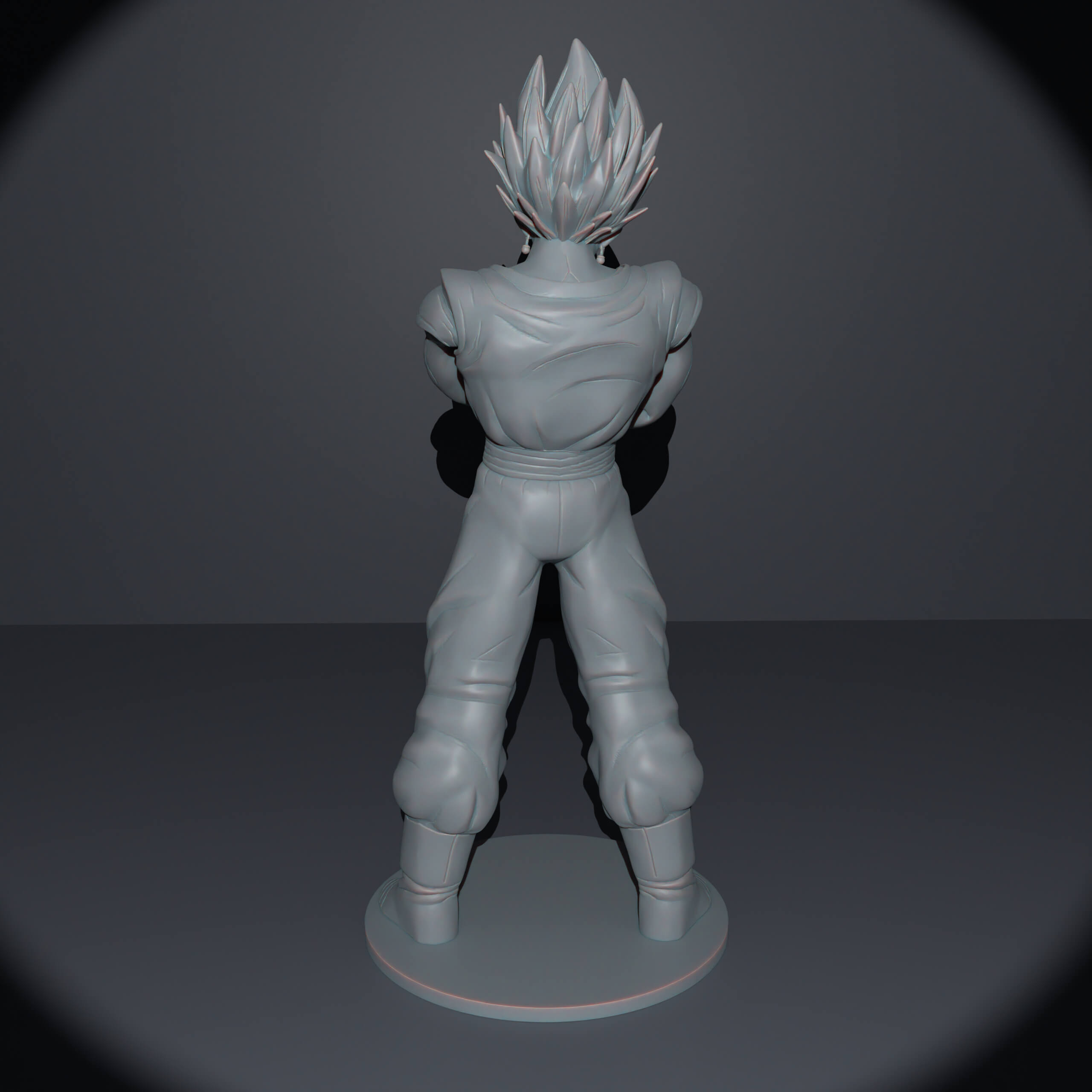 Vegito Super Saiyan - 3D Model by Moogar