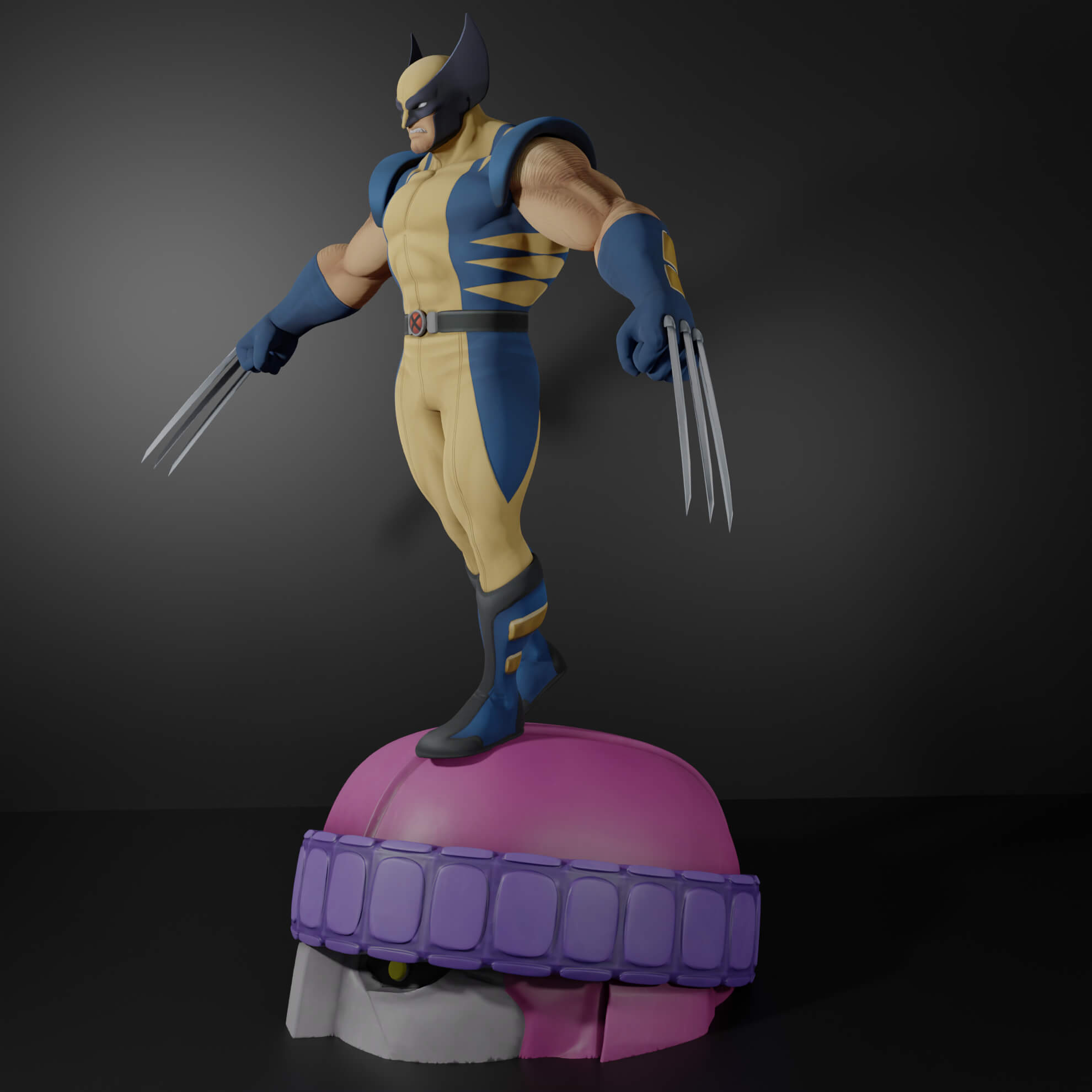 Wolverine 3d print by Moogar