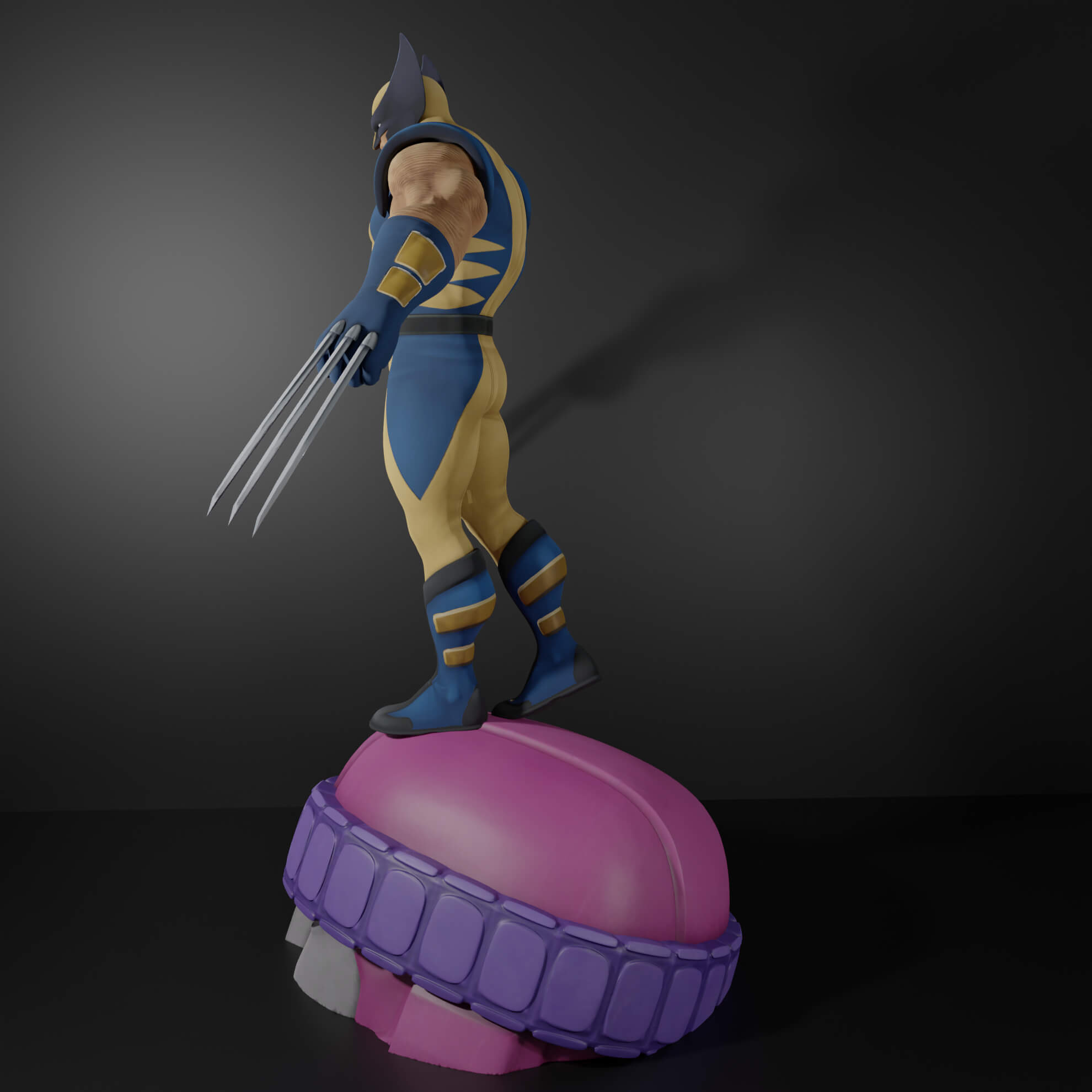 Wolverine 3d print by Moogar