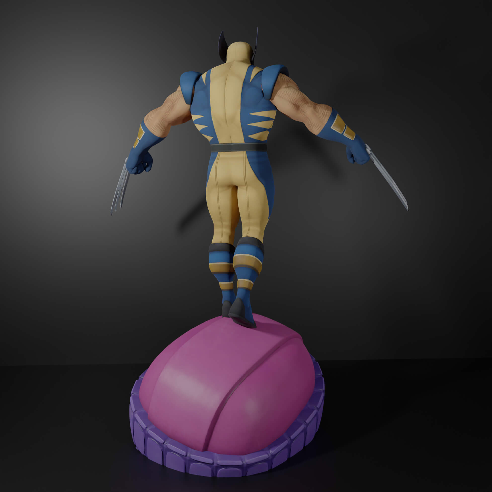 Wolverine 3d print by Moogar