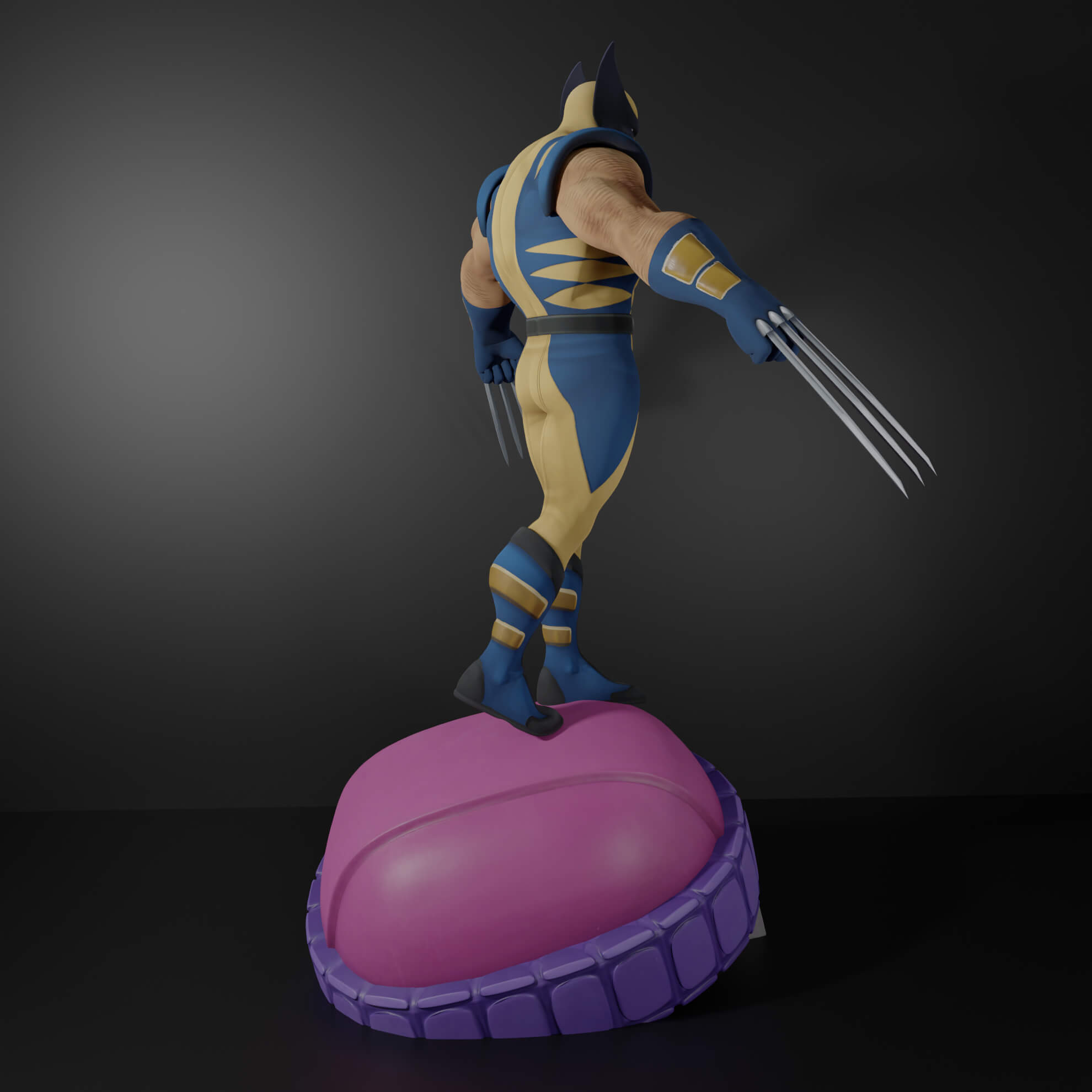 Wolverine 3d print by Moogar