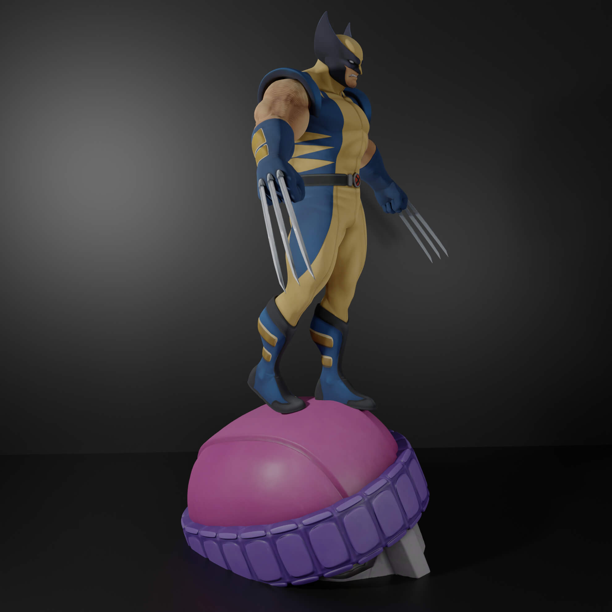 Wolverine 3d print by Moogar