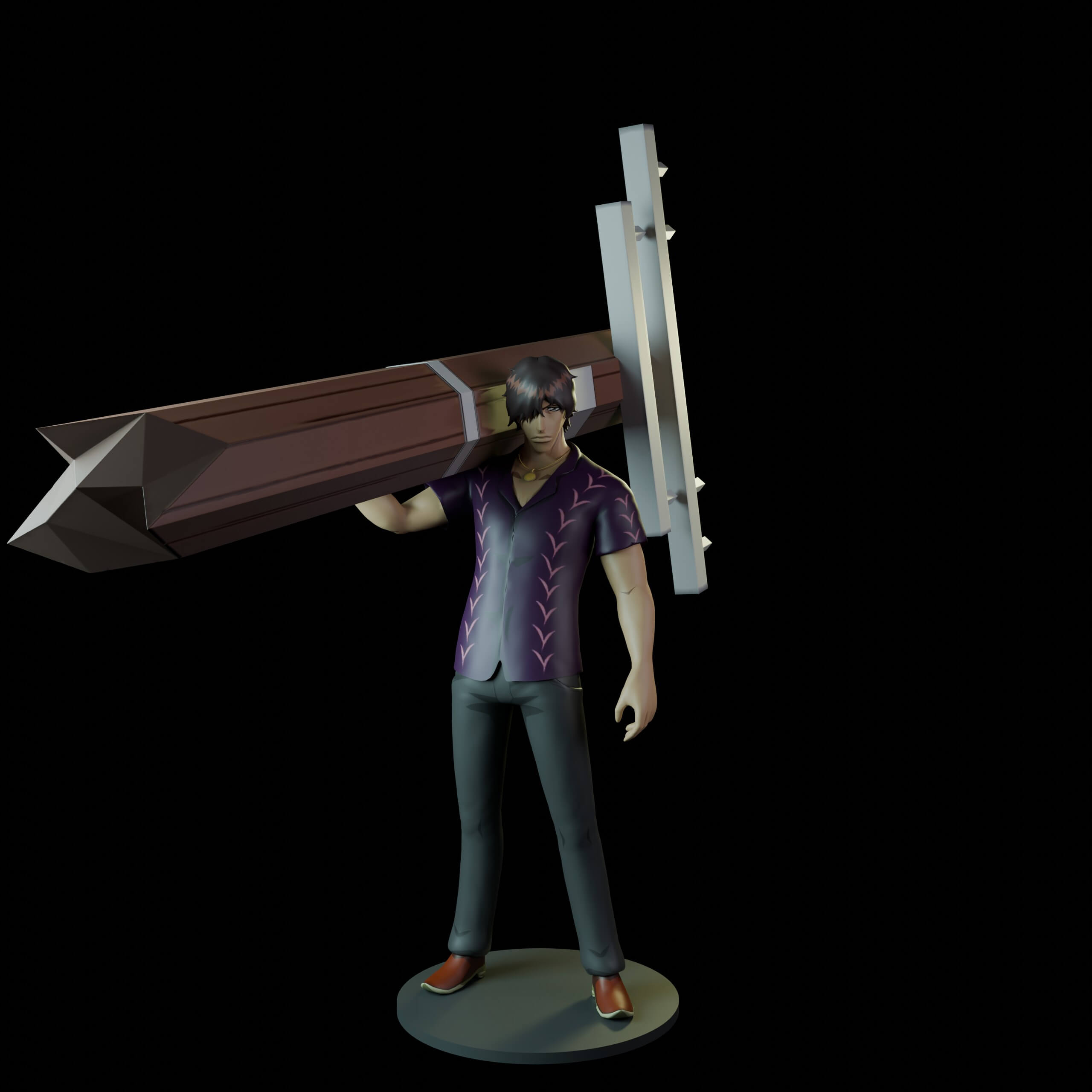 Yasutora Sado - 3D Model by Moogar