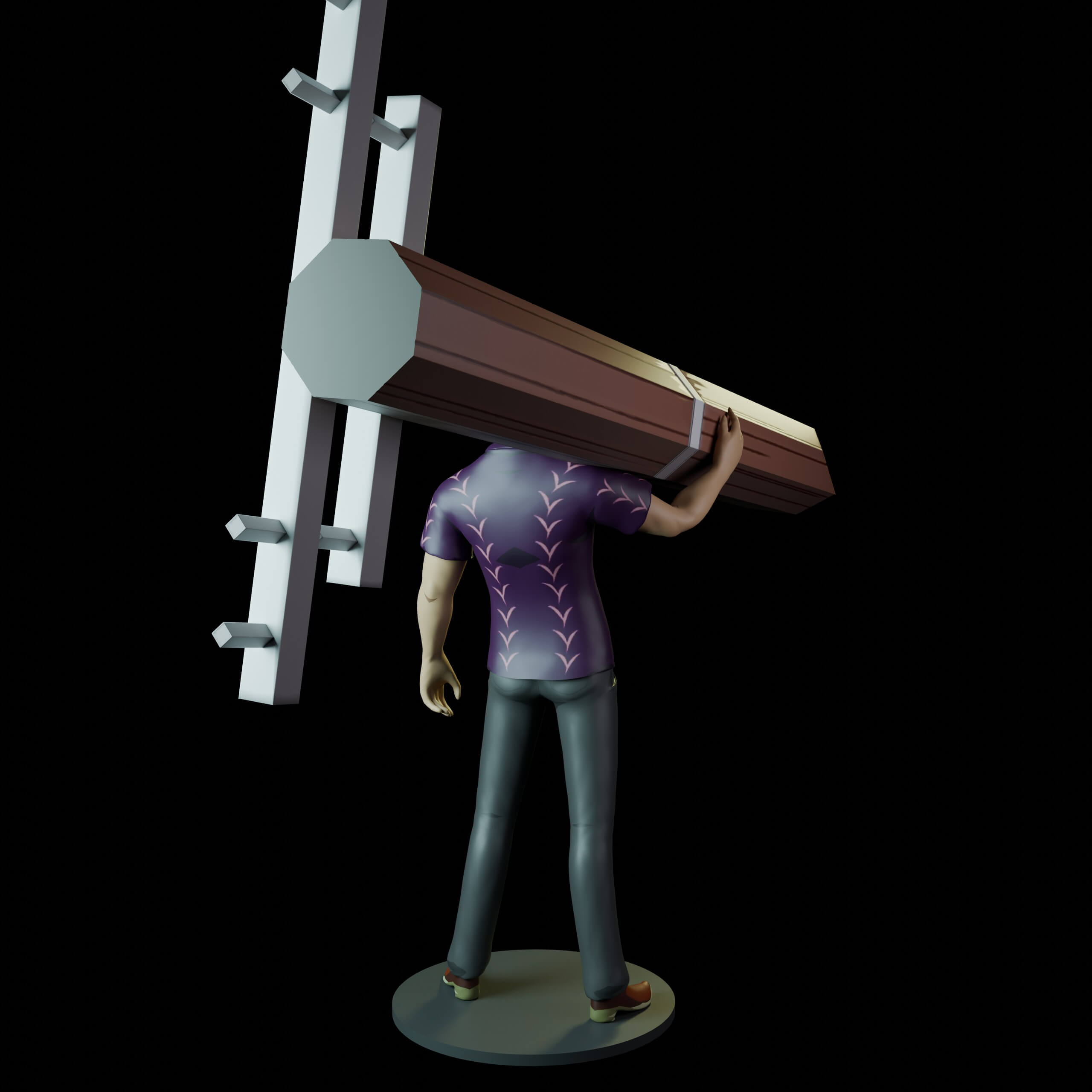 Yasutora Sado - 3D Model by Moogar