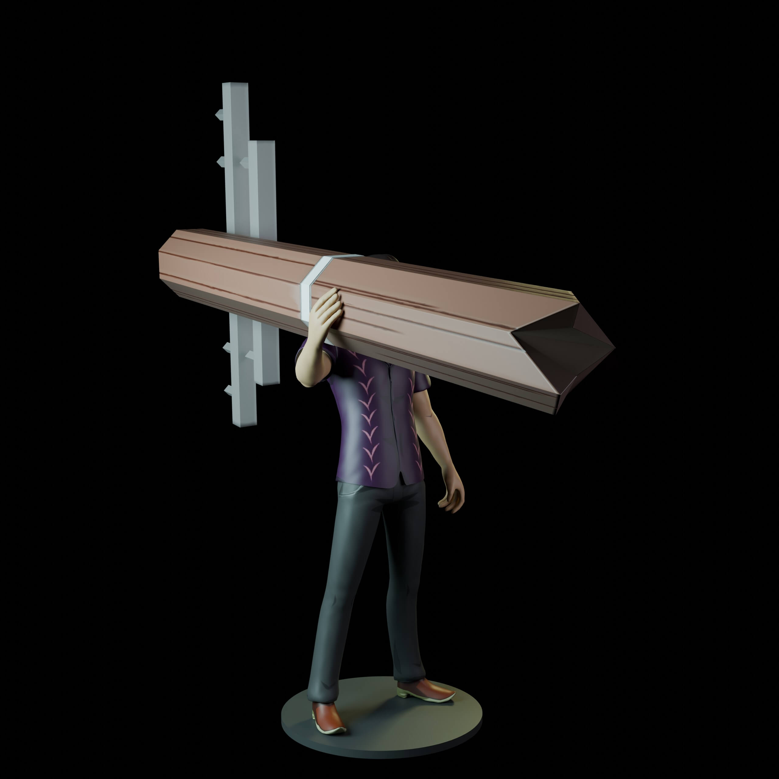 Yasutora Sado - 3D Model by Moogar