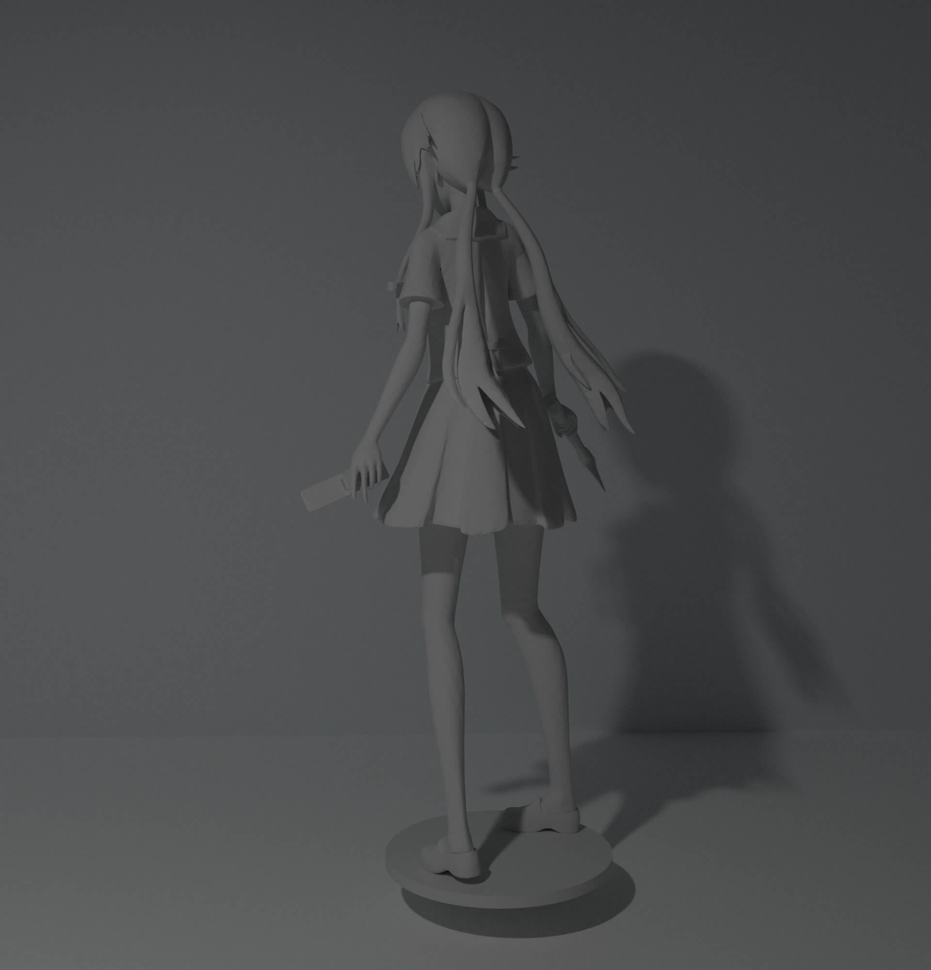 Yuno Gasai - 3D Model by Moogar