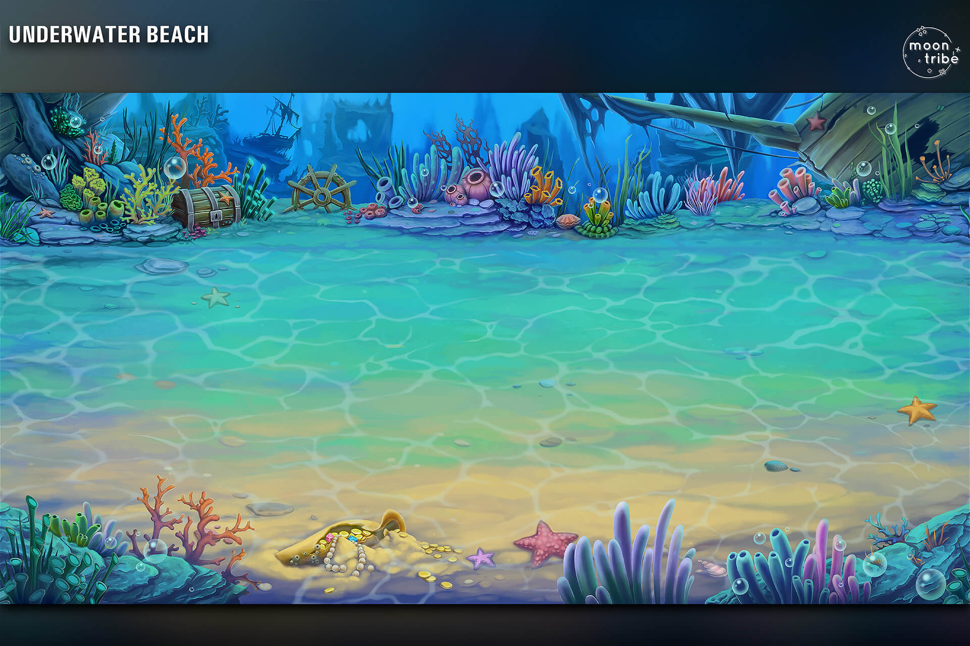 Fantasy Backgrounds Mega Pack by Moon_Tribe