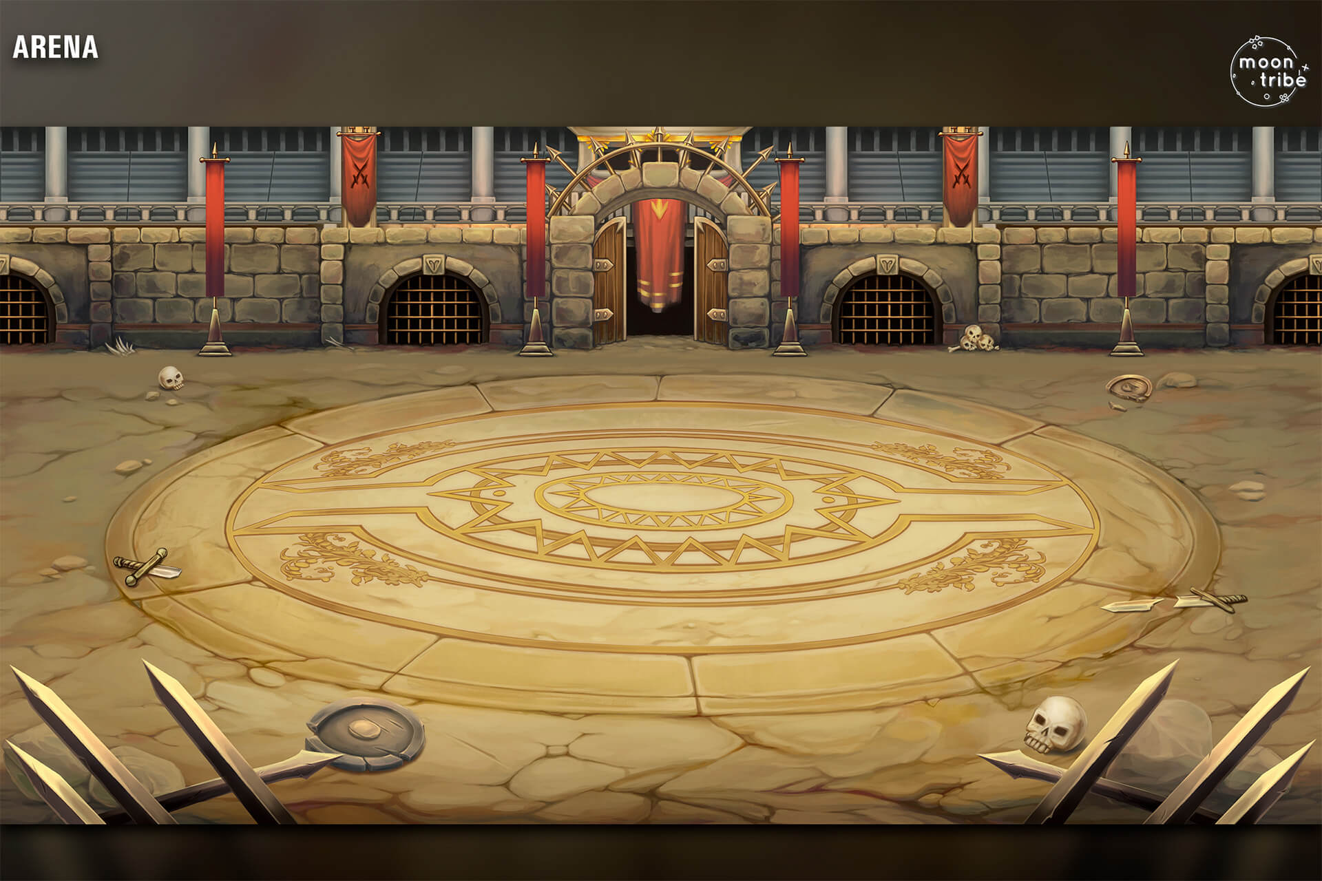 Fantasy Backgrounds #2 - 2D Game Asset by Moon_Tribe