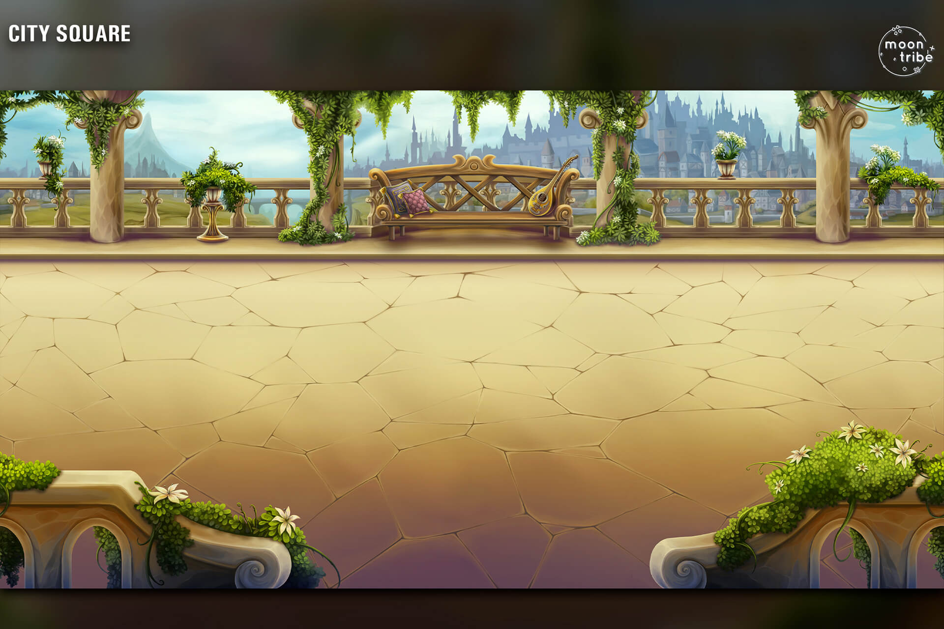 Fantasy Backgrounds #2 - 2D Game Asset by Moon_Tribe
