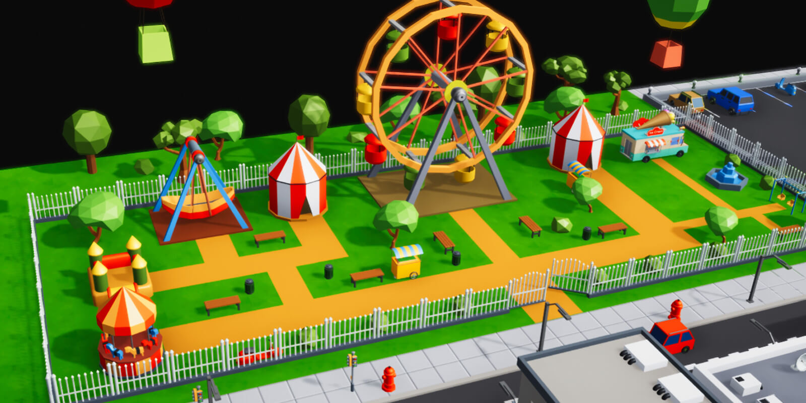 City - 3D Model by Moondust0