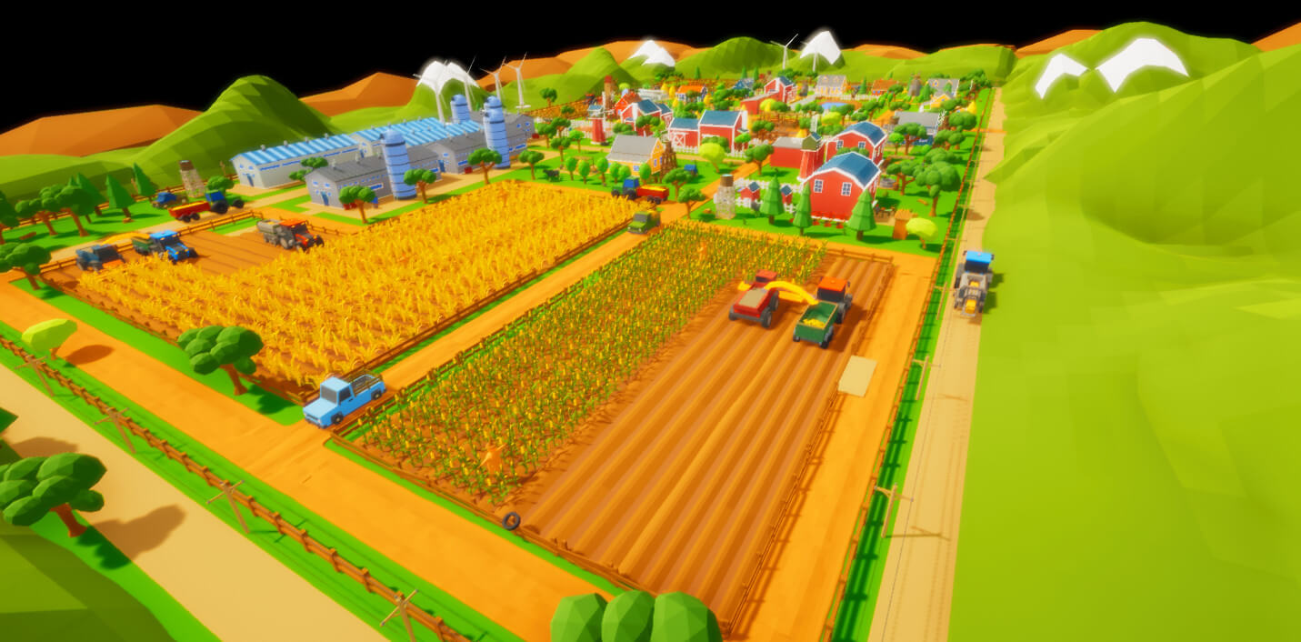 Farm - 3D Model by Moondust0