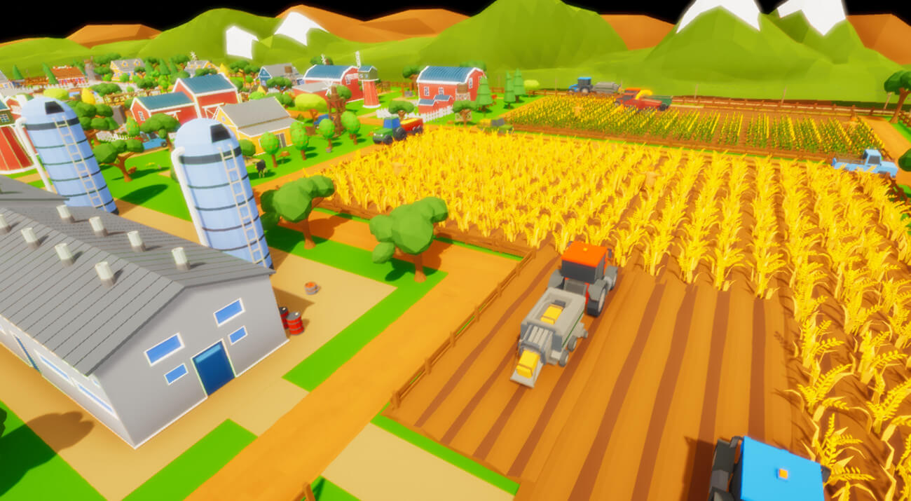 Farm - 3D Model by Moondust0