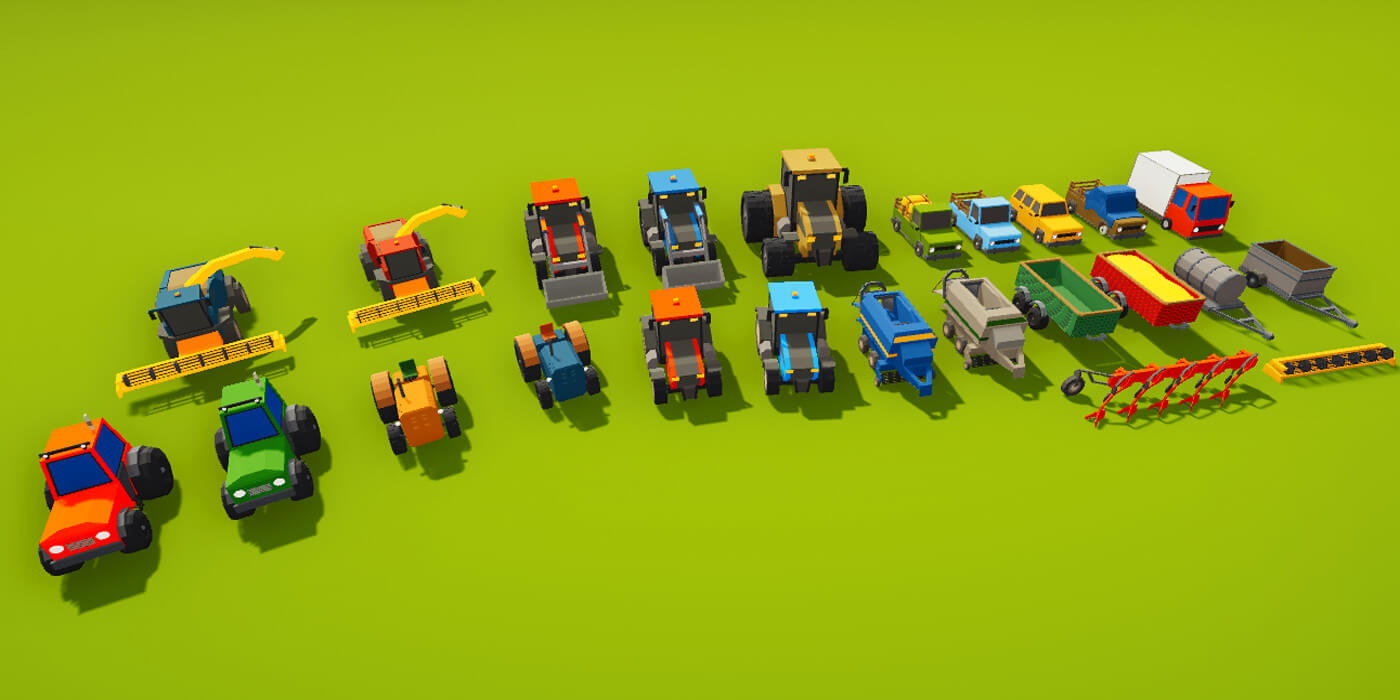 Farm - 3D Model by Moondust0