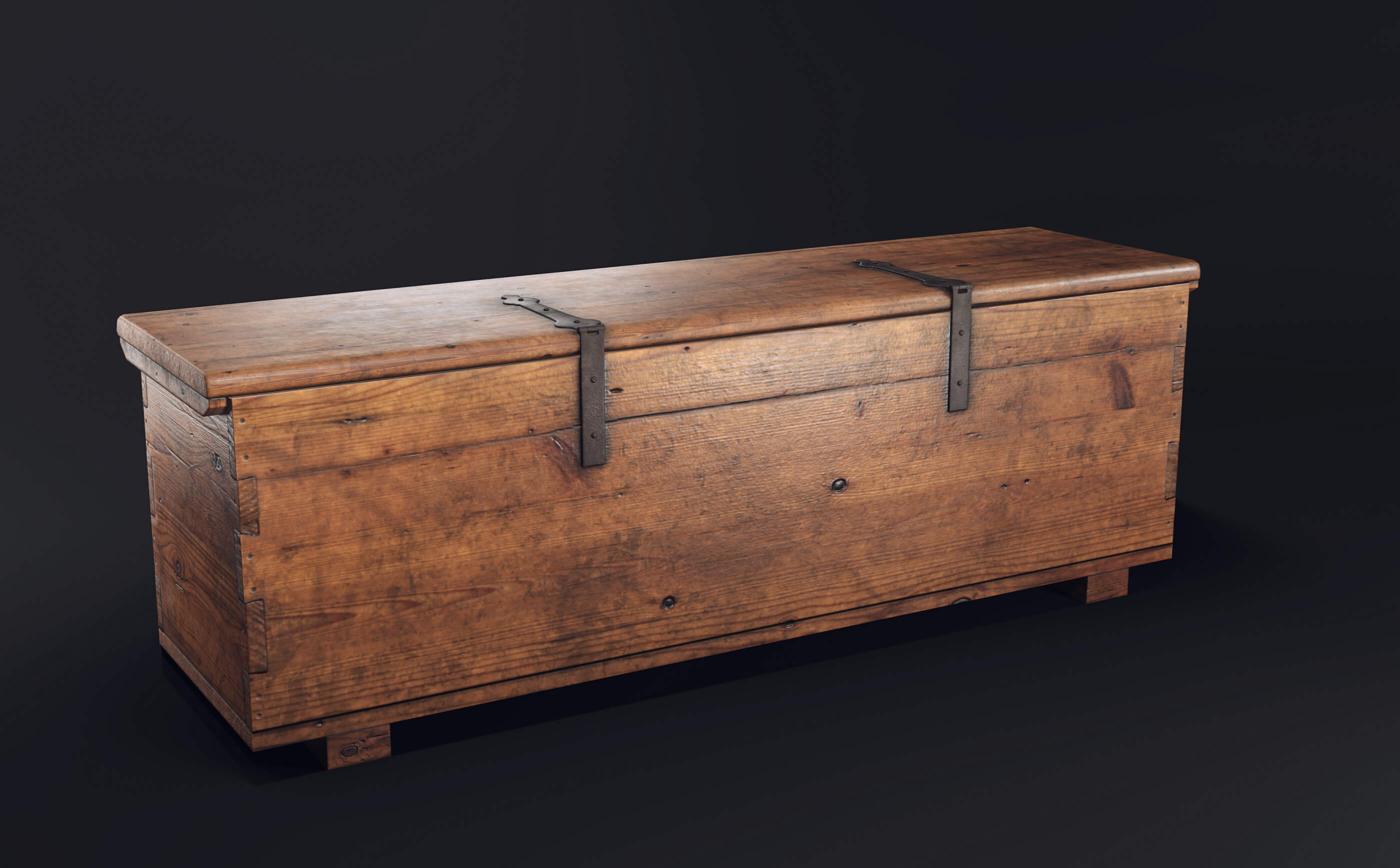 Gothic Chest - 3D Model by Moonglade