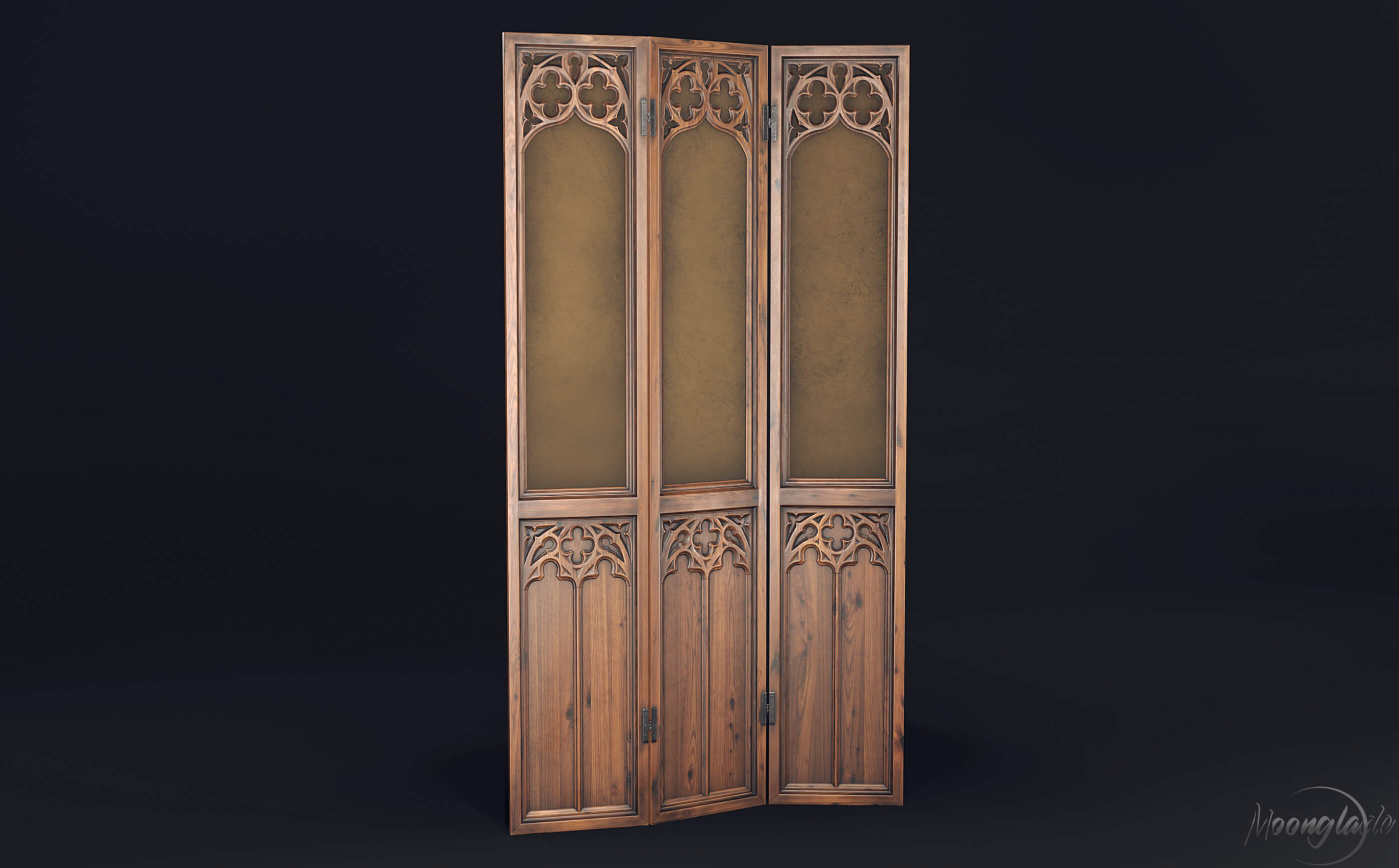 Gothic Screen Panel - 3D Model by Moonglade