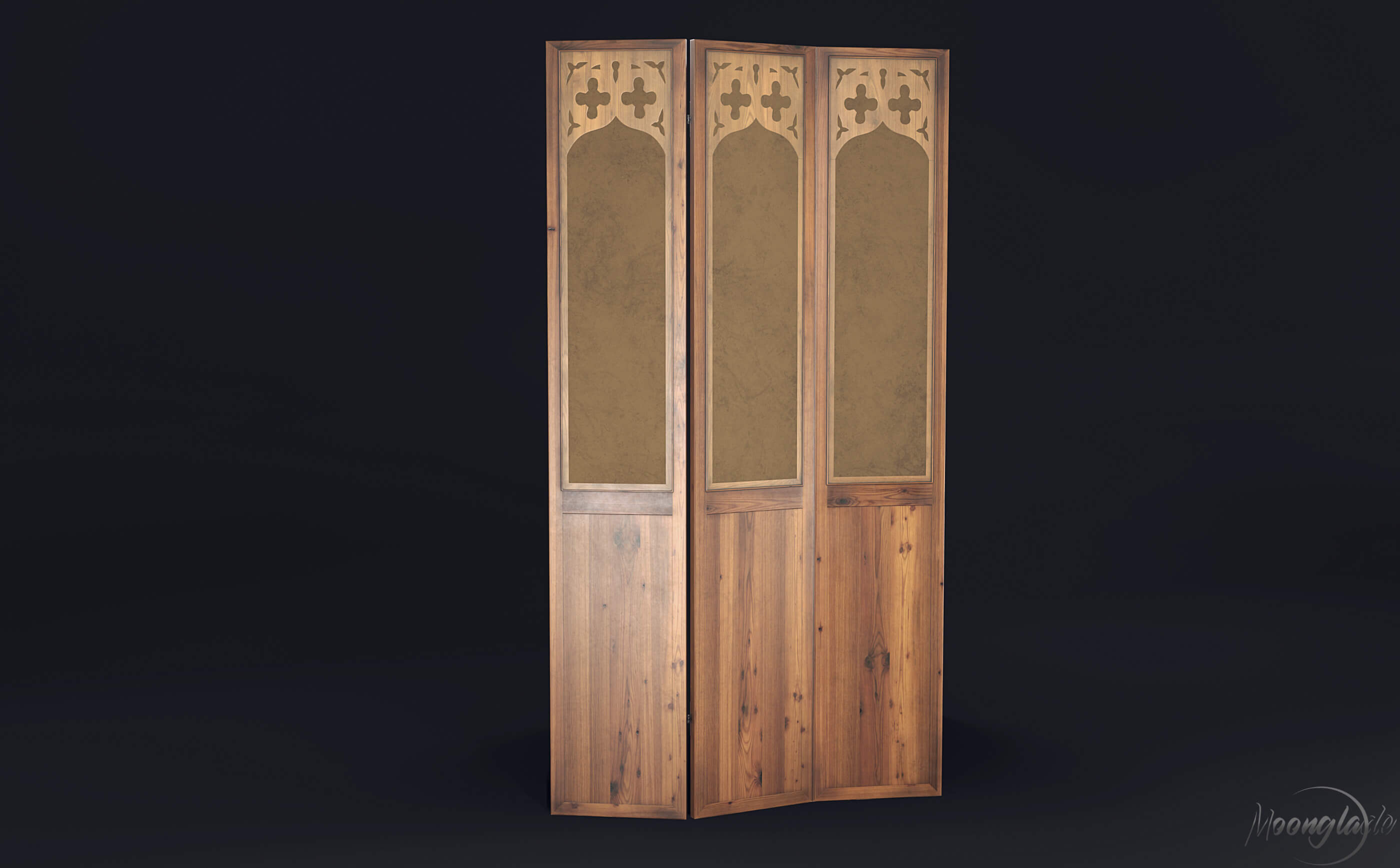 Gothic Screen Panel - 3D Model by Moonglade