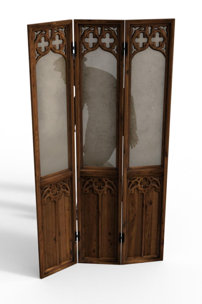 Gothic Screen Panel - 3D Model by Moonglade