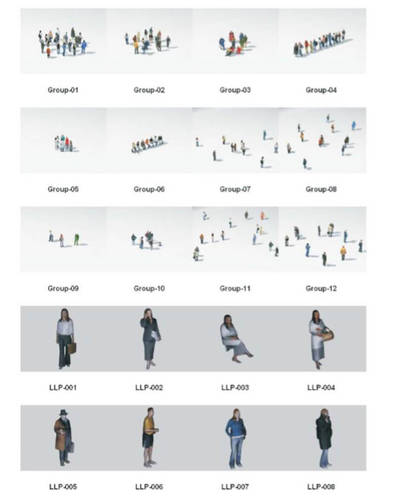 Character Human People - 3D Model by moonlightmah