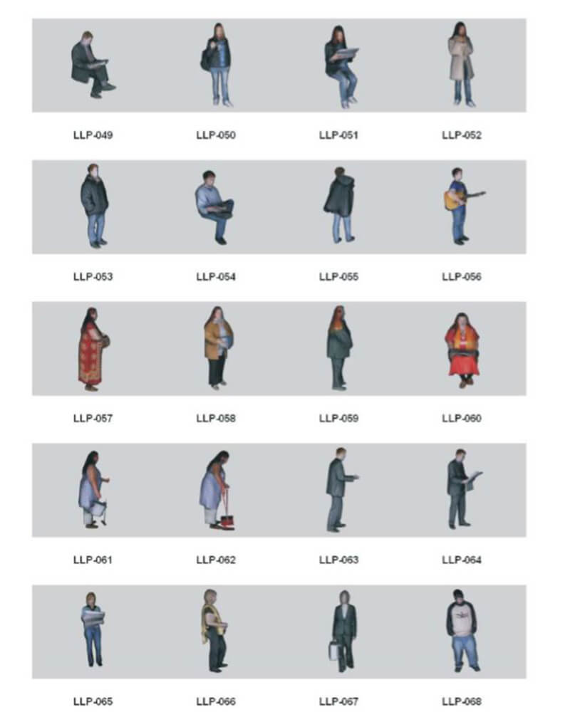 Character Human People - 3D Model by moonlightmah