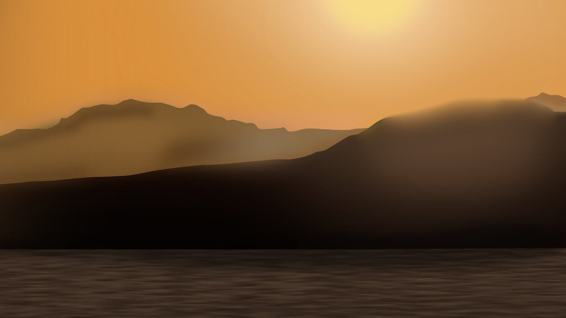 Alien Planet 3D 3D Render, Digital Art by MoonLoop