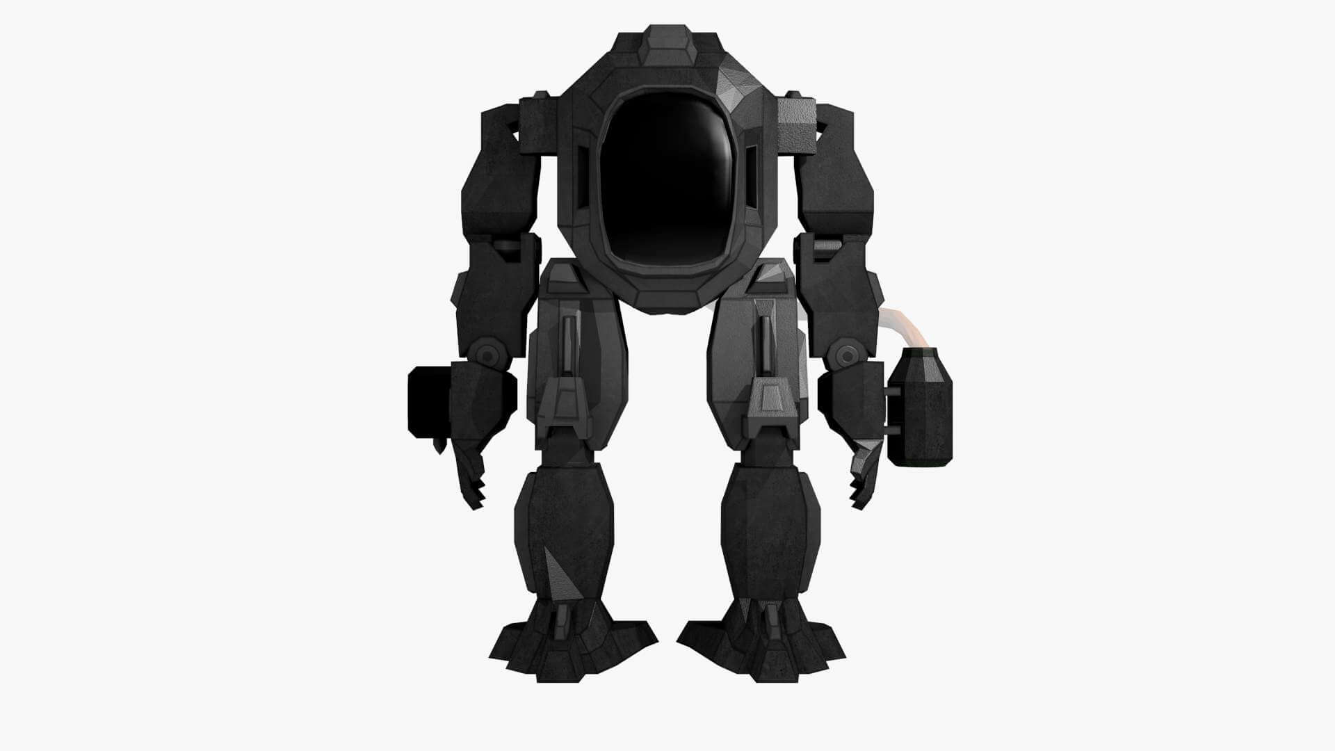 Mecha Robot - 3D Model by MoonLoop