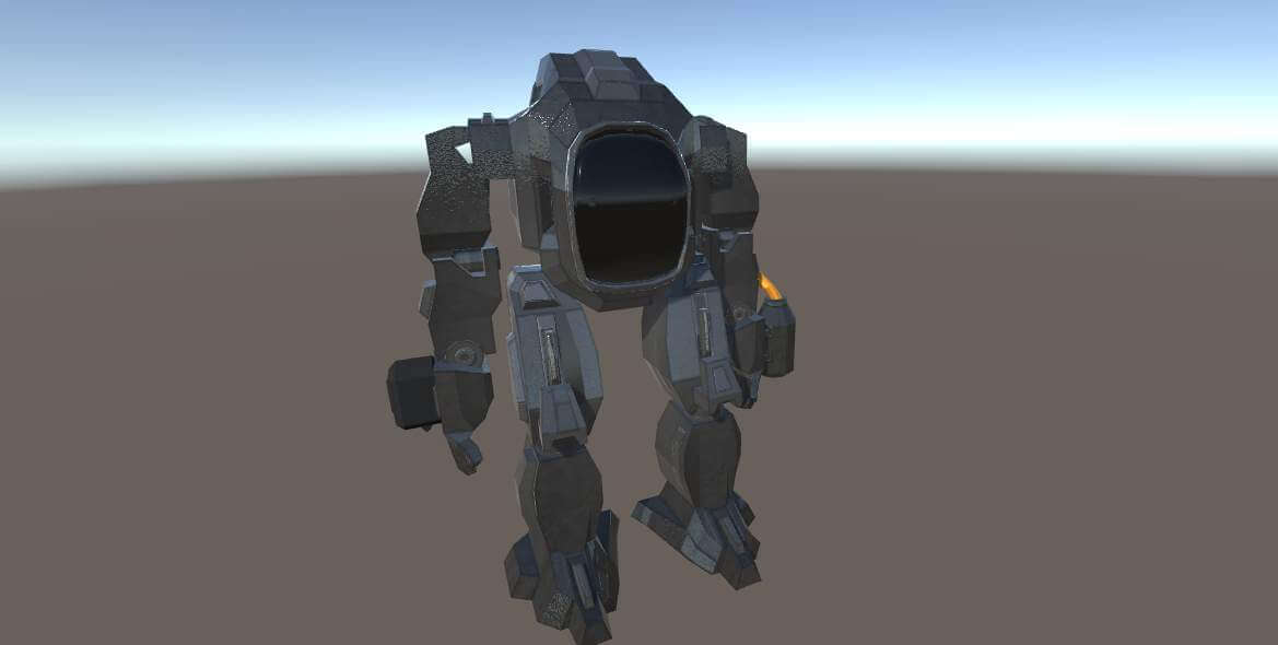 Mecha Robot - 3D Model by MoonLoop