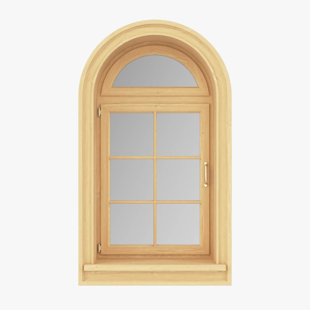 A Set of Windows From The Array of Panoramic, Arched - 3D Model by ...