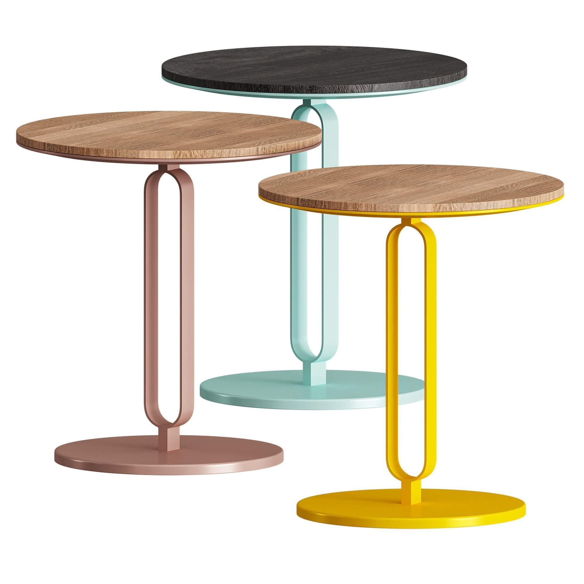 Alfred Side Table - 3D Model by moradalia