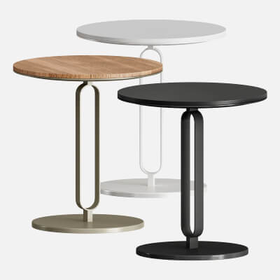 Alfred Side Table - 3D Model by moradalia