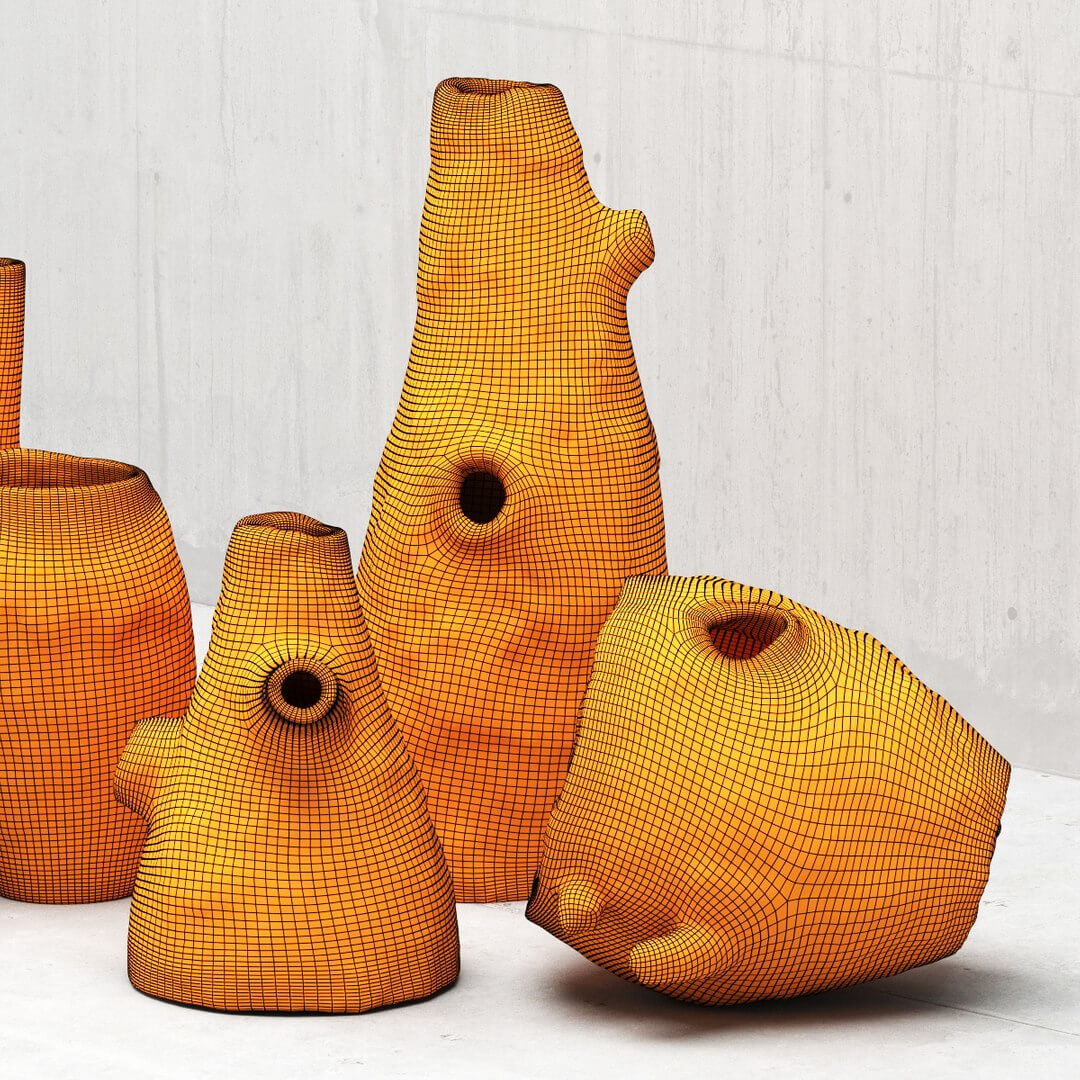 Ancient Jugs - 3D Model by moradalia