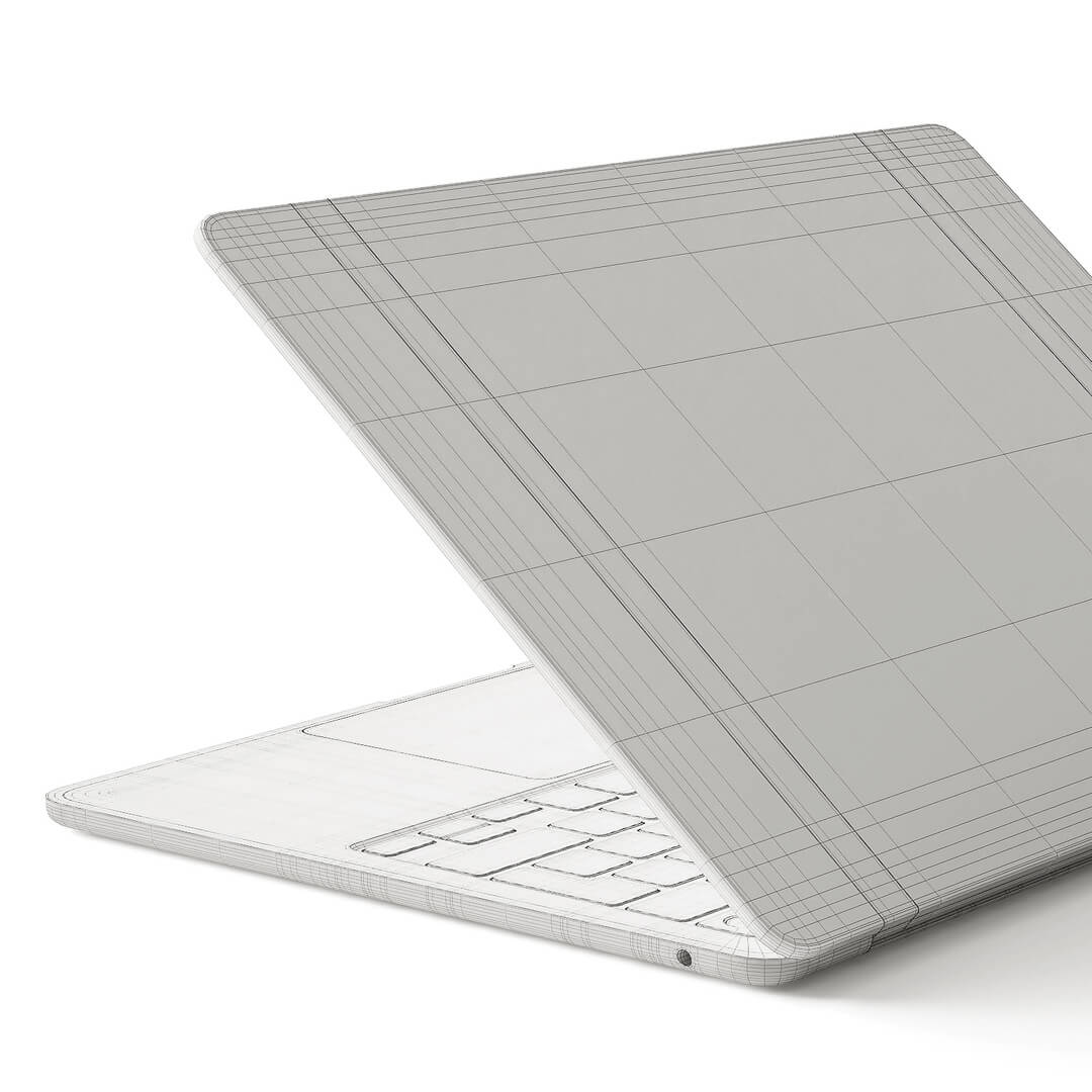 Apple MacBook Air 2022 - 3D Model by moradalia