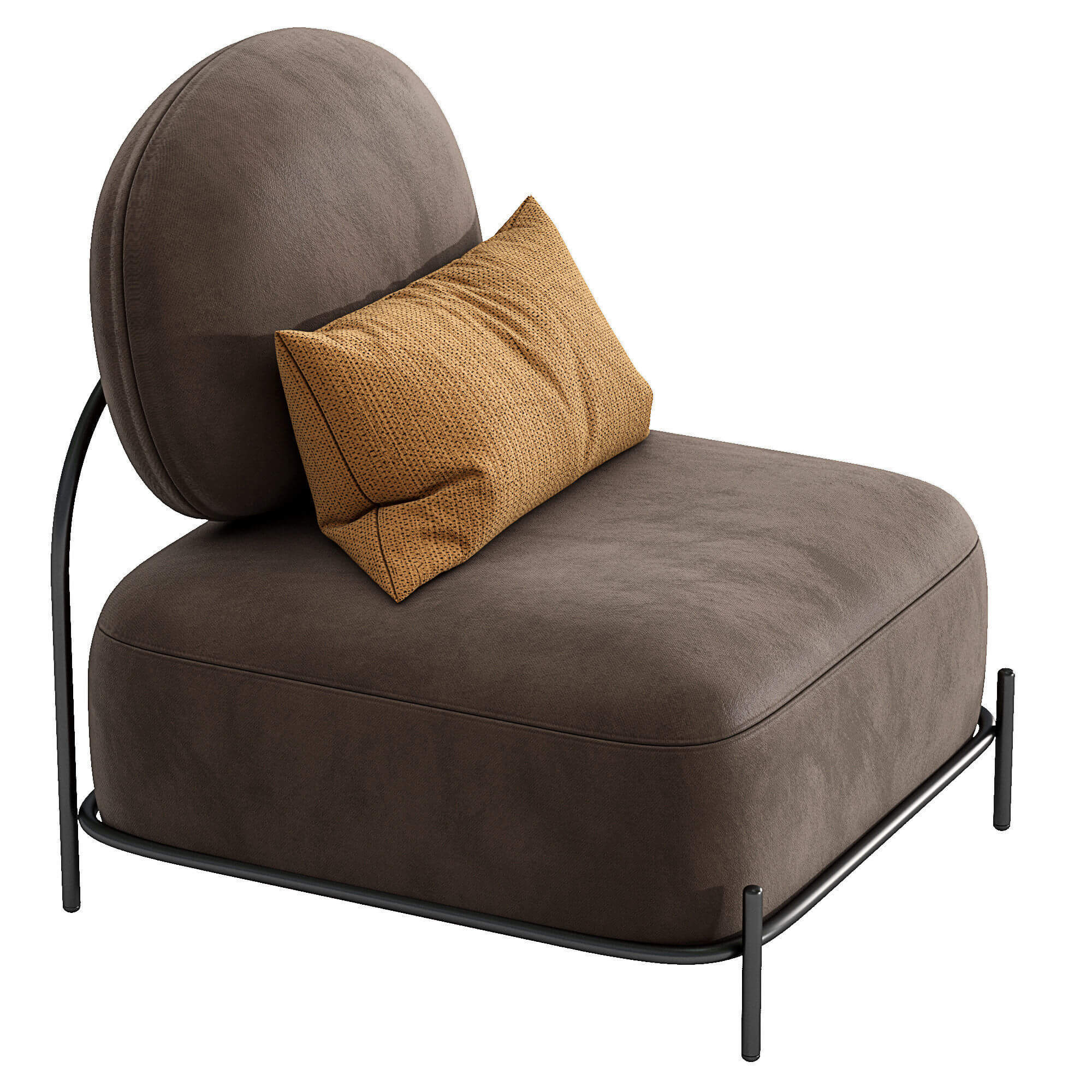 Armchair Pawai - 3D Model by moradalia