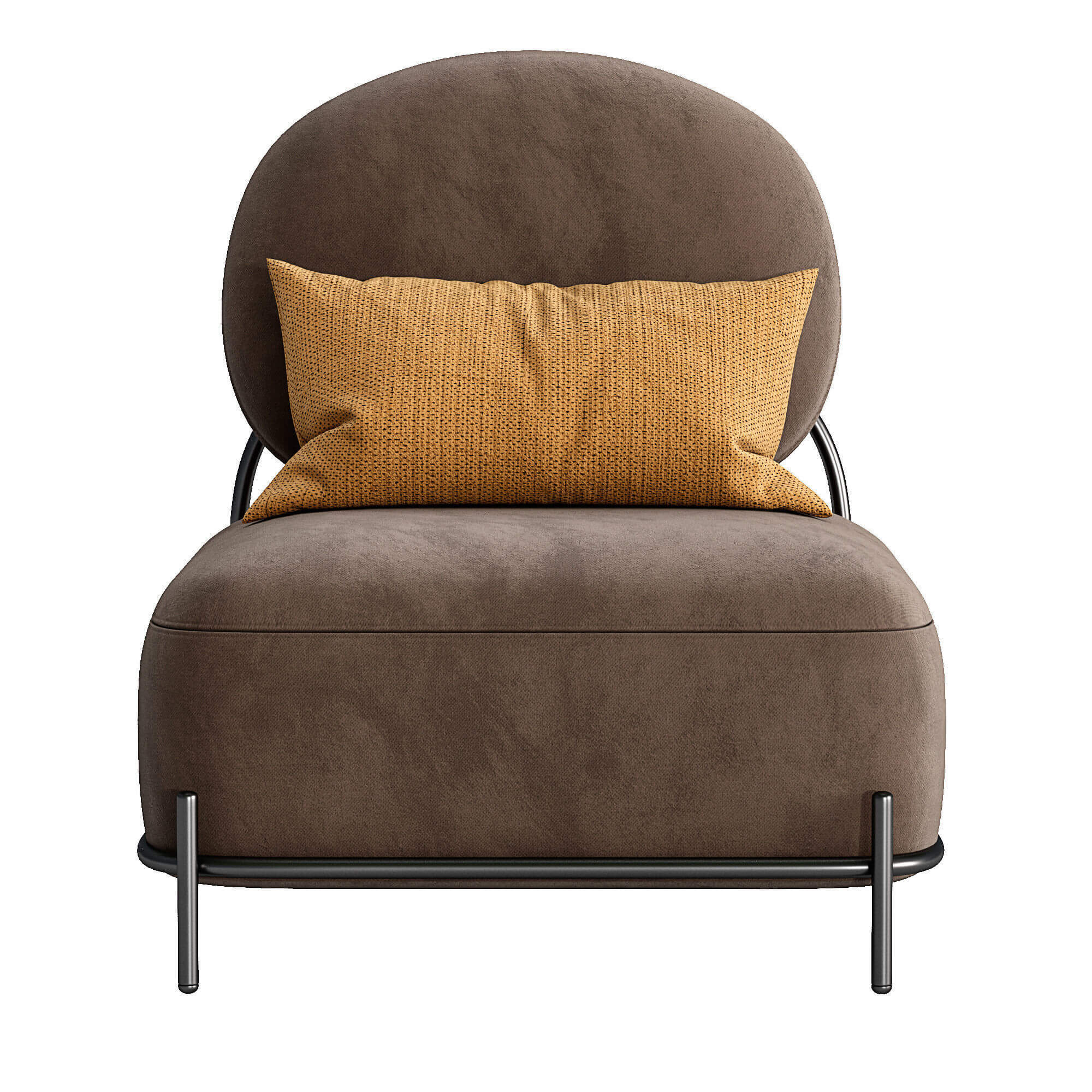 Armchair Pawai - 3D Model by moradalia