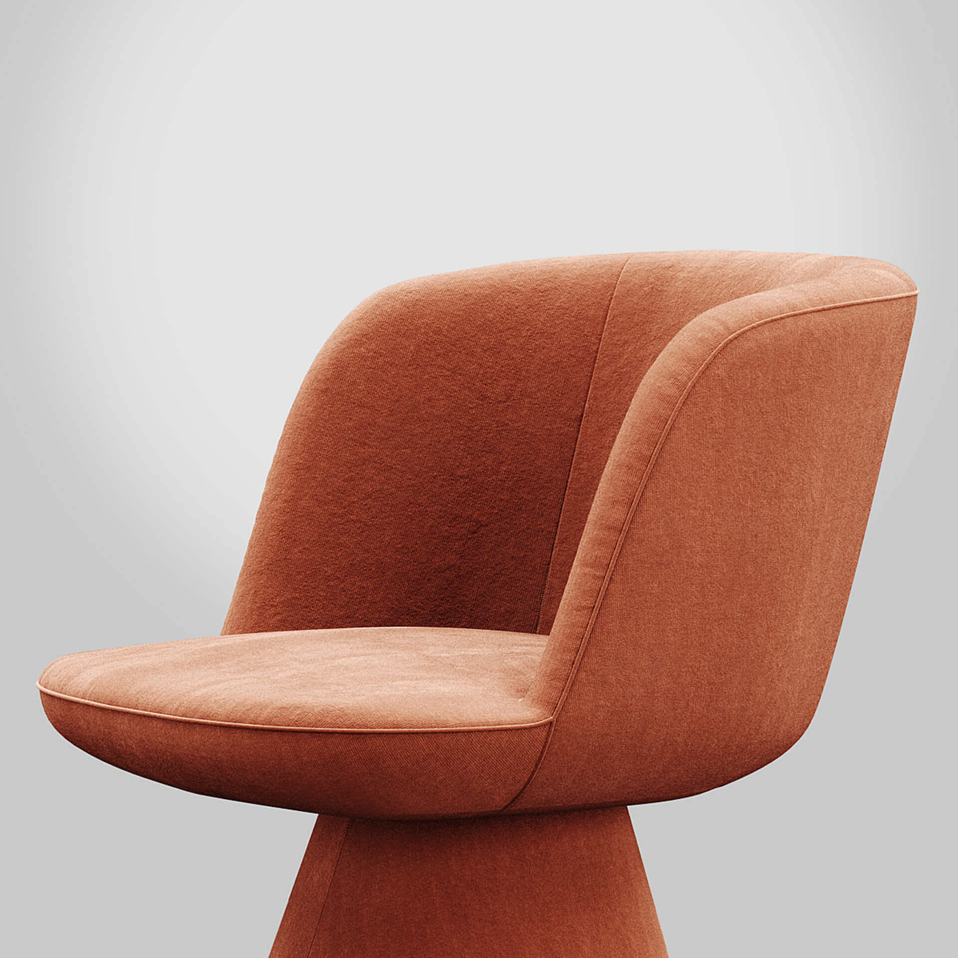 Italia Flair O Chair - 3D Model by moradalia
