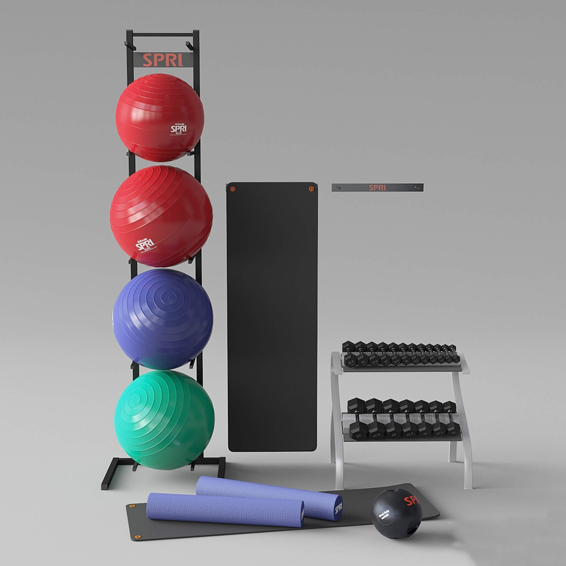 Spri Sports Equipment - 3D Model by moradalia