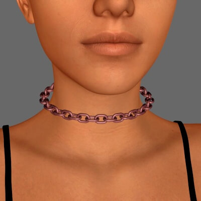 Plastic Chain Set - Daz Content by Morkovka3D