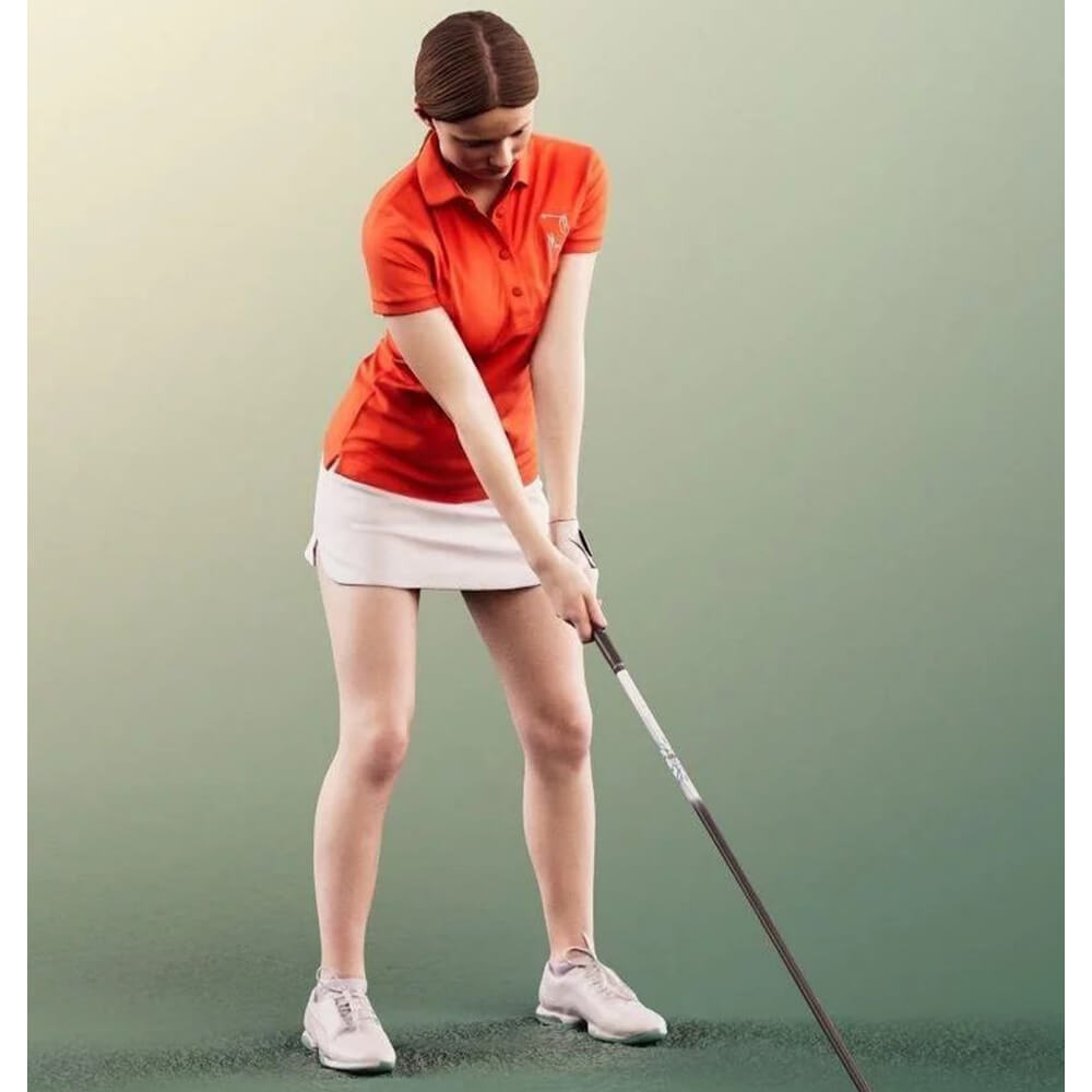 Girl Golf Young - 3D Model by mostaf20