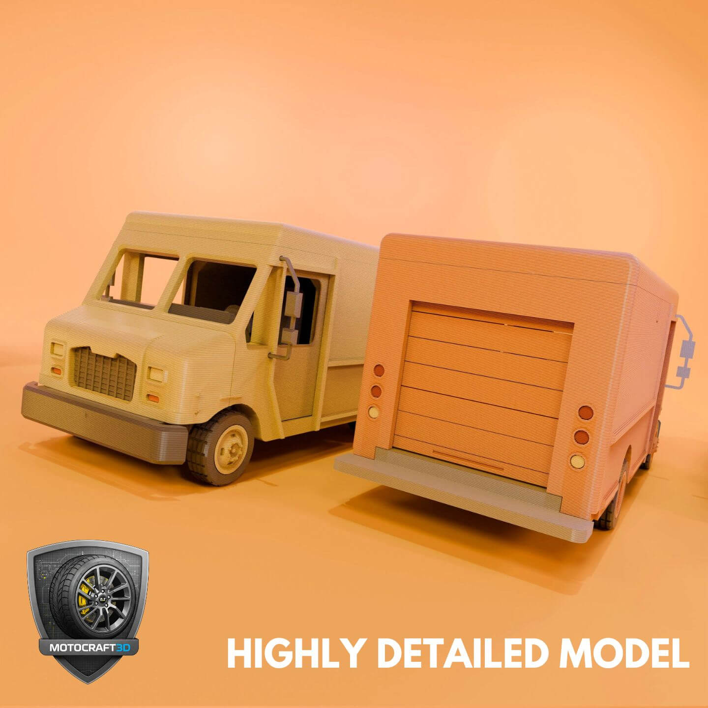 Cool Van MT45 - Printable 3D Model - STL - Personal Use by MotoCraft3D