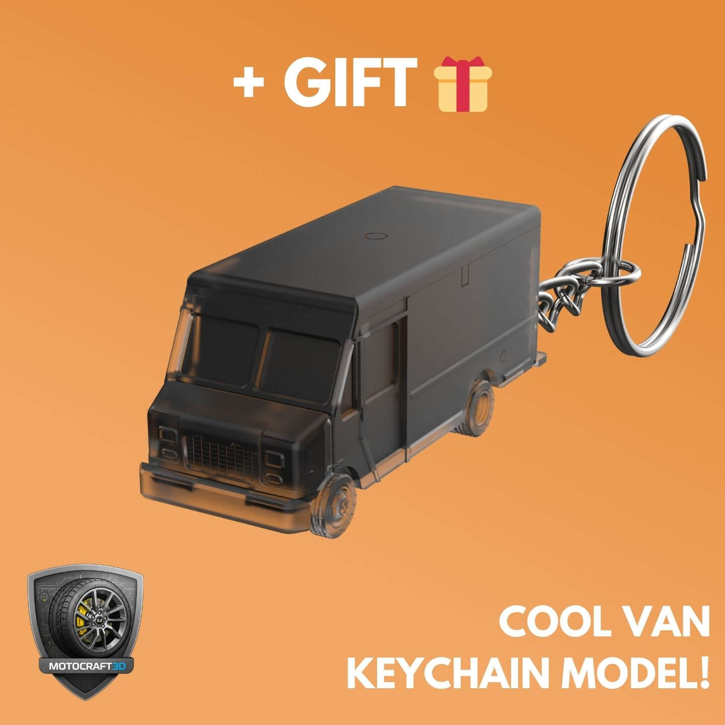 Cool Van MT45 - Printable 3D Model - STL - Personal Use by MotoCraft3D