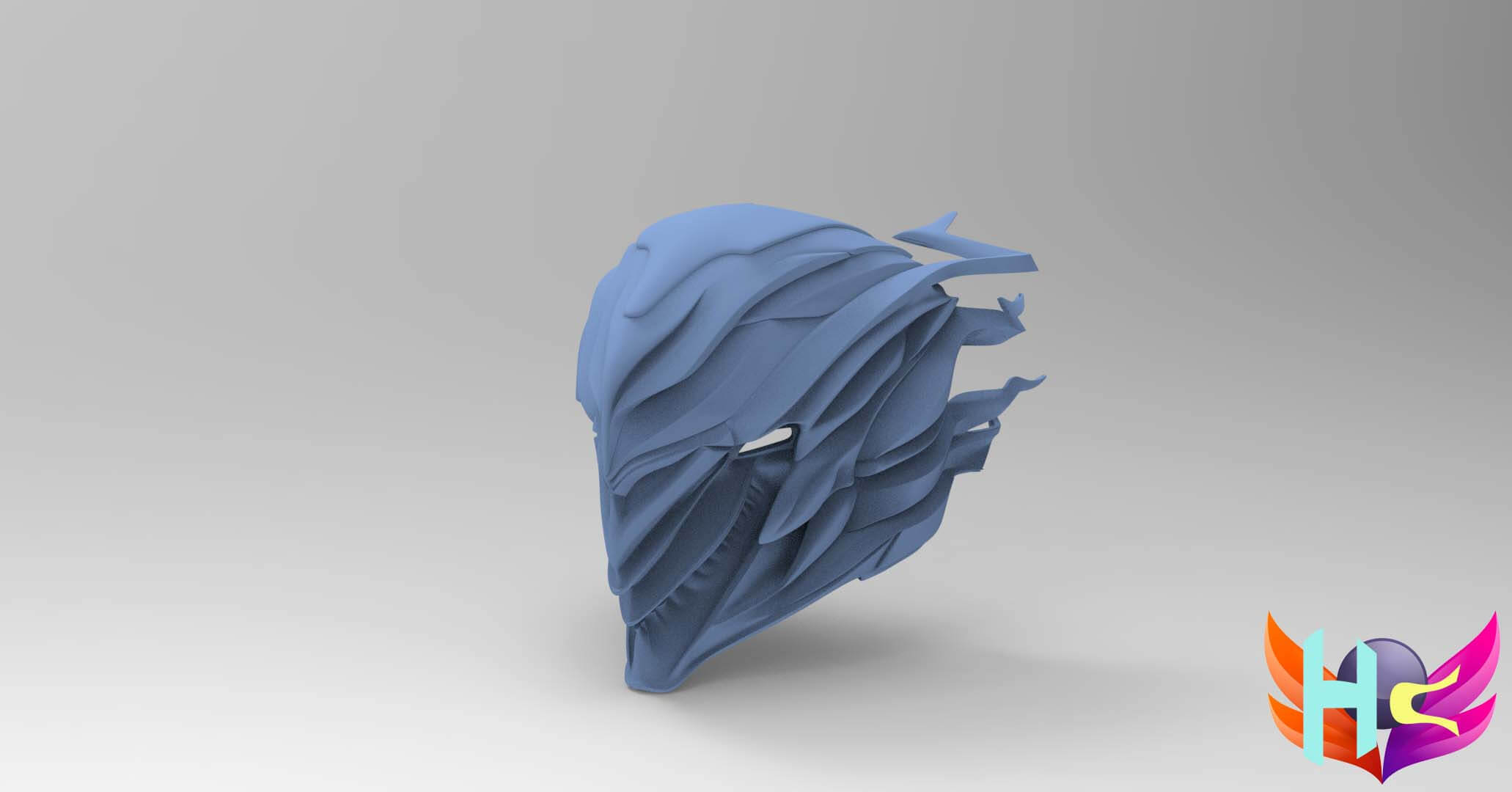 Savitar Helmet - 3D Model by motupatlucosplay