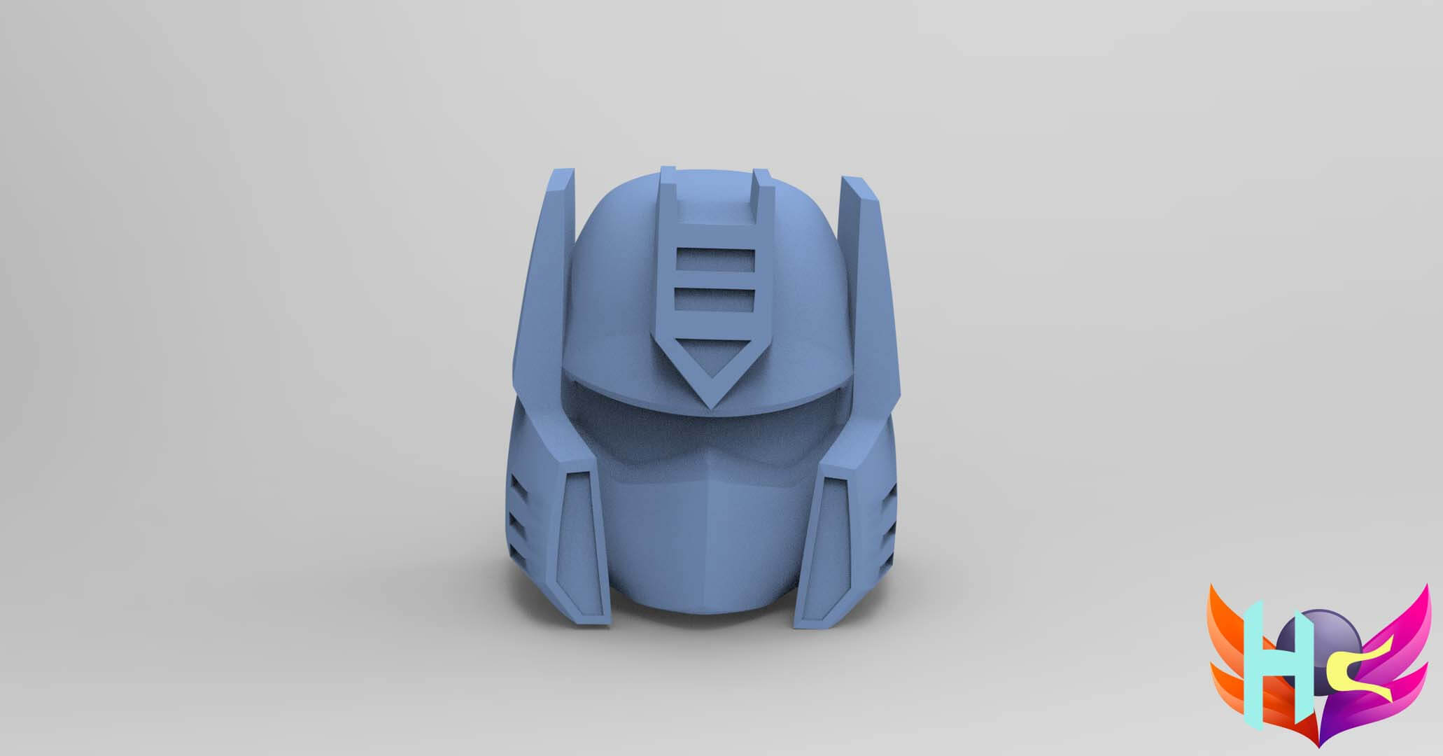 Soundwave Helmet - 3D Model by motupatlucosplay