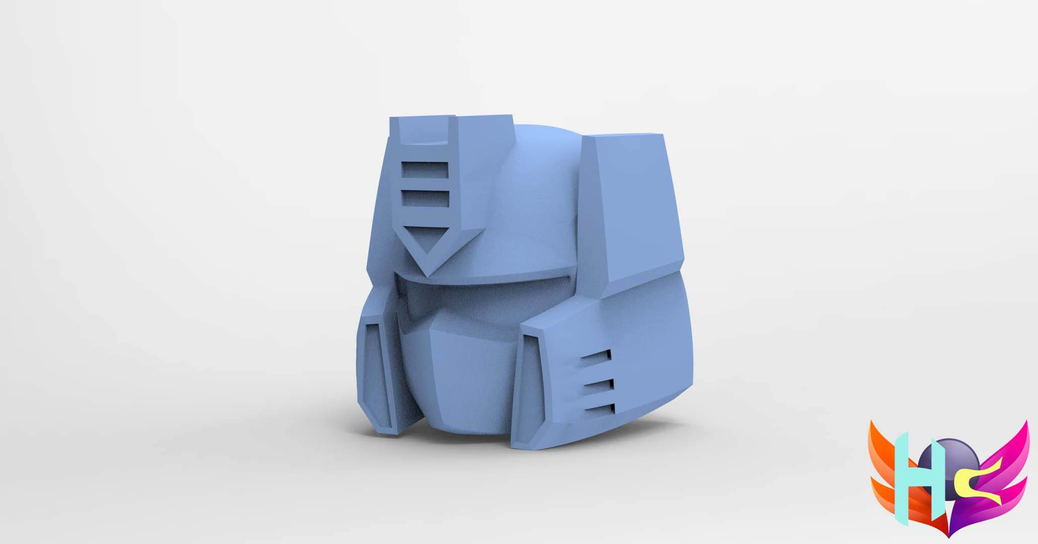 Soundwave Helmet - 3D Model by motupatlucosplay