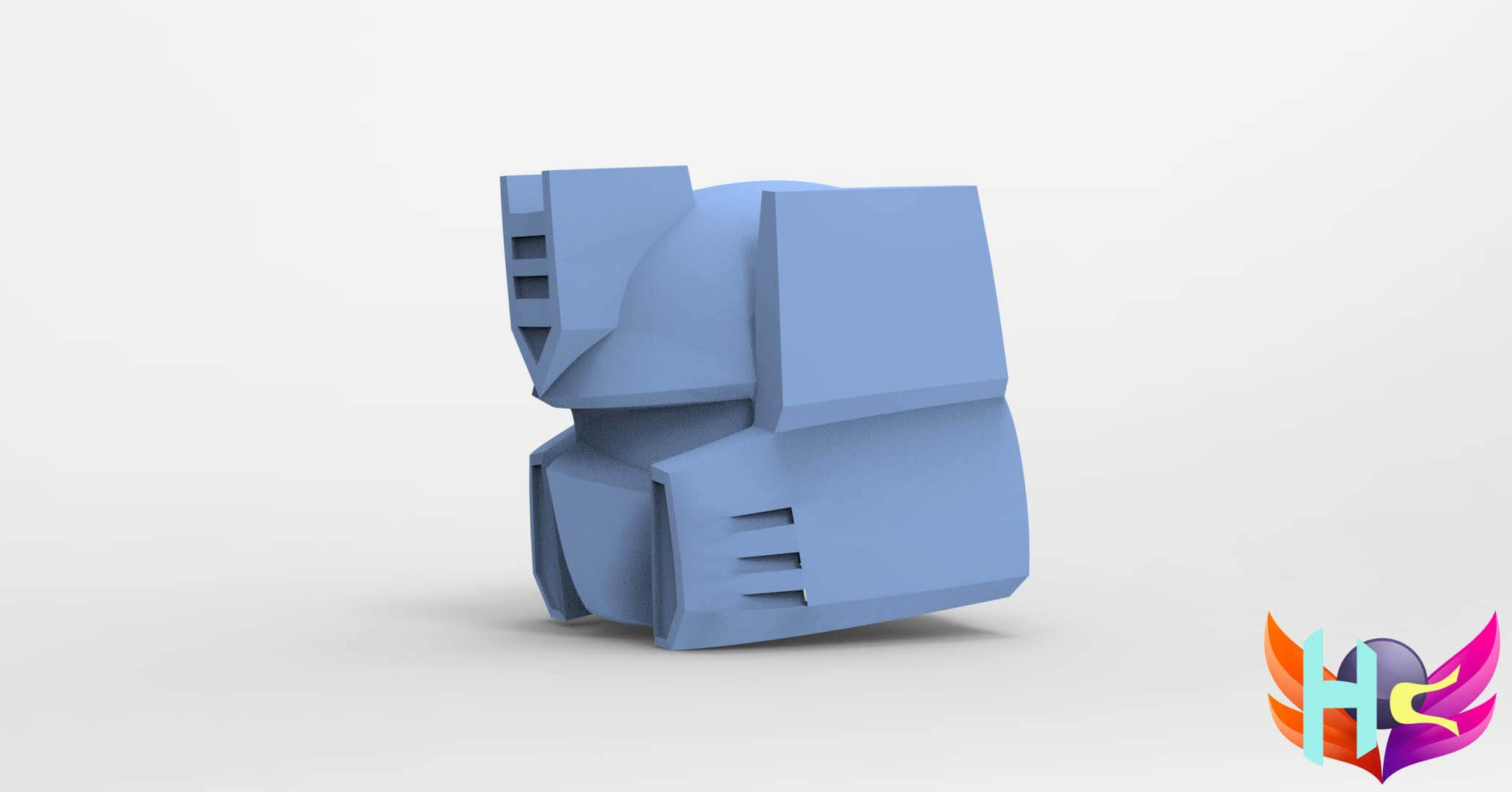 Soundwave Helmet - 3D Model by motupatlucosplay