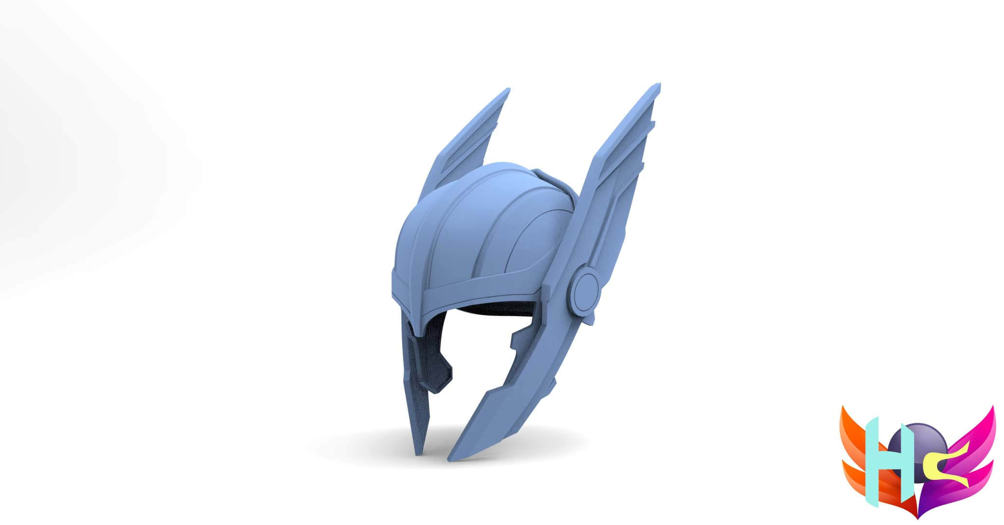 Thor Ragnarok Helmet - 3D Print Model by motupatlucosplay