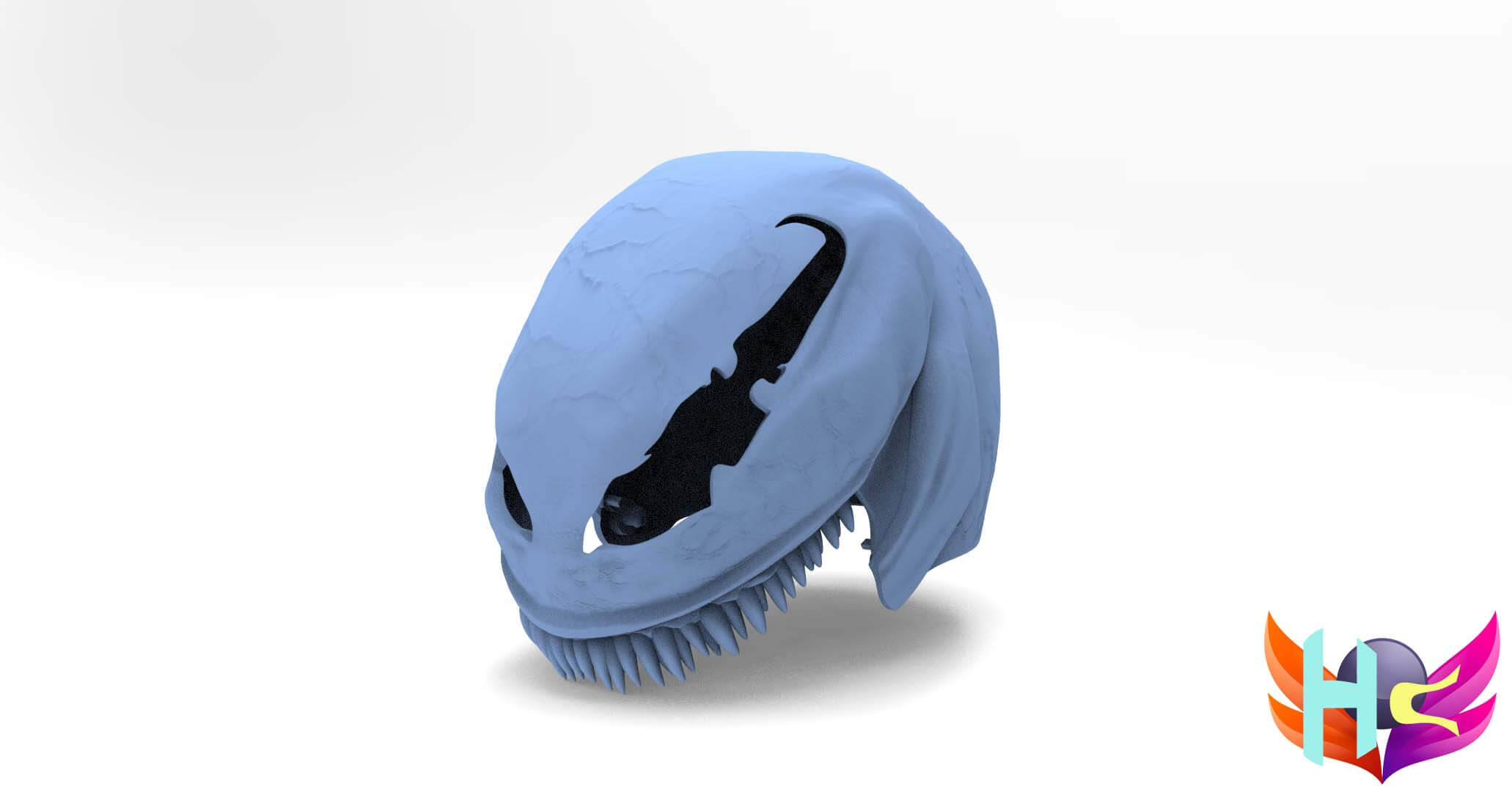 Venom Full Mask for 3D Print by motupatlucosplay