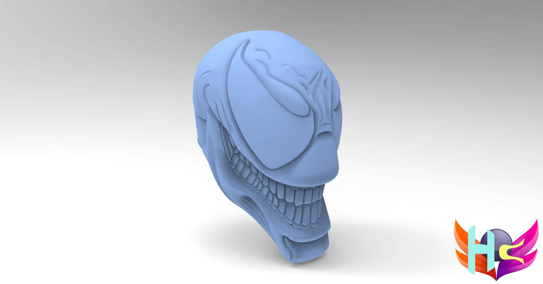 Venom Mask for 3d print by motupatlucosplay