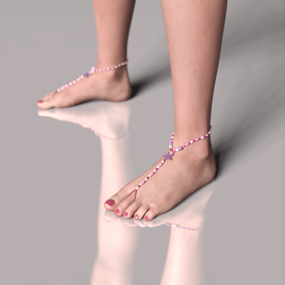 Feet 3D Render, Digital Art by MoxiePop