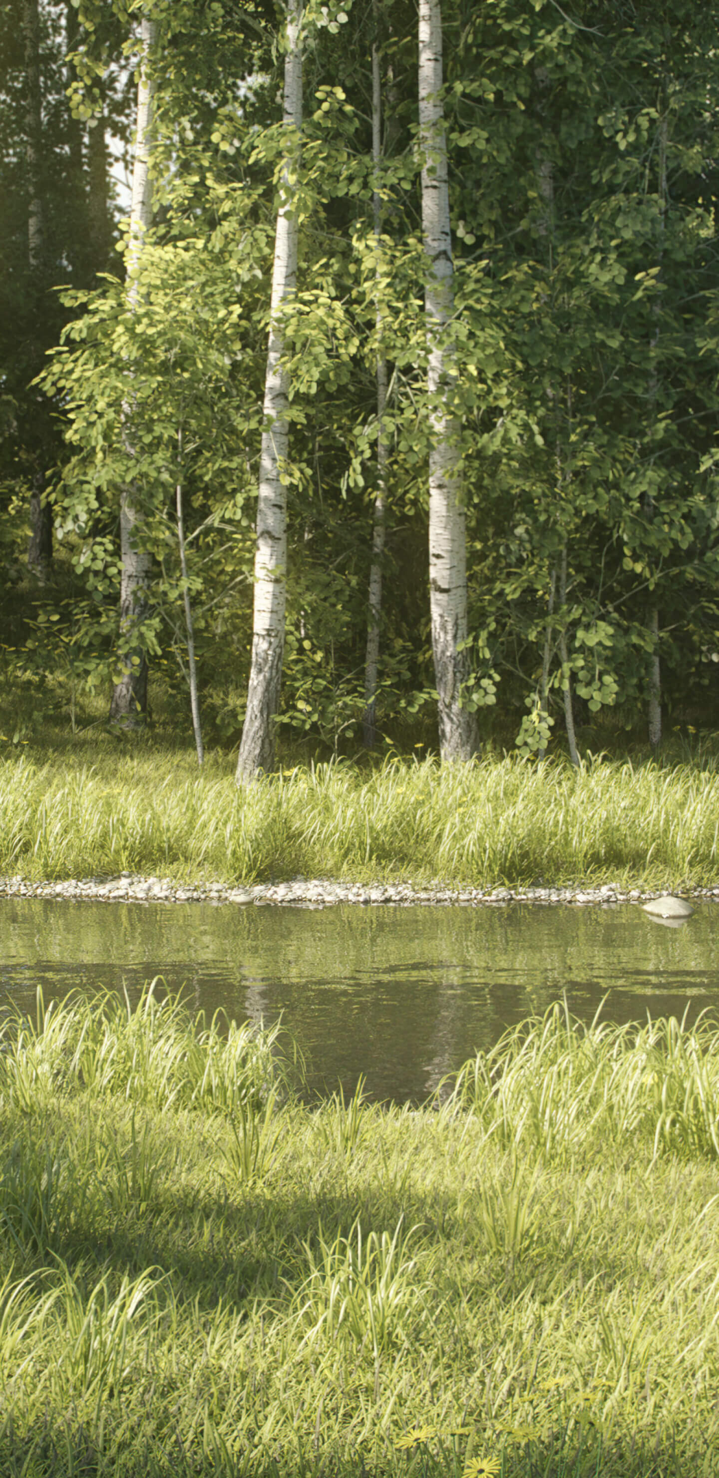 Stream 3D Desktop HD Wallpaper