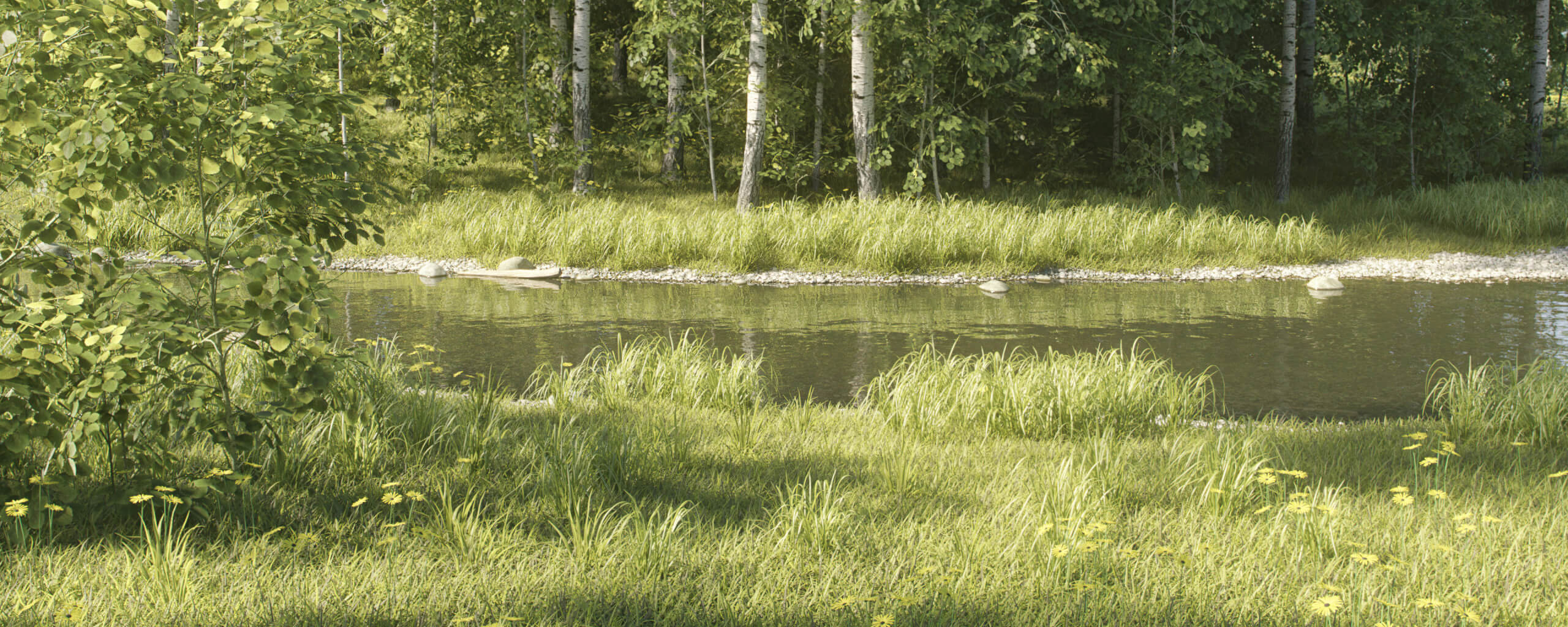 Stream 3D Desktop HD Wallpaper