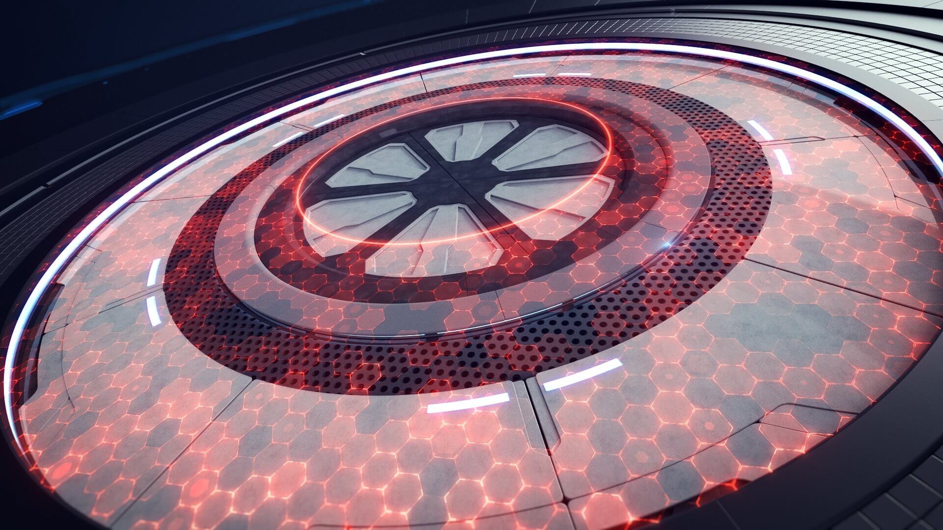 Broadcast Platform - 3D Model by MozyGFX